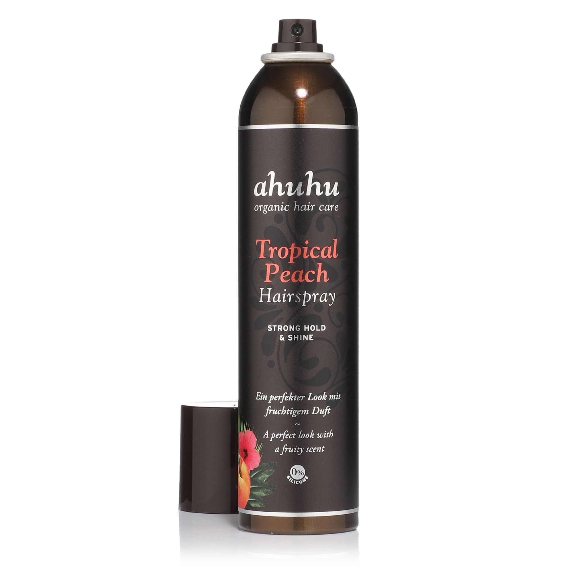 ahuhu organic hair care Tropical Peach Hairspray 300ml limted Edition ...