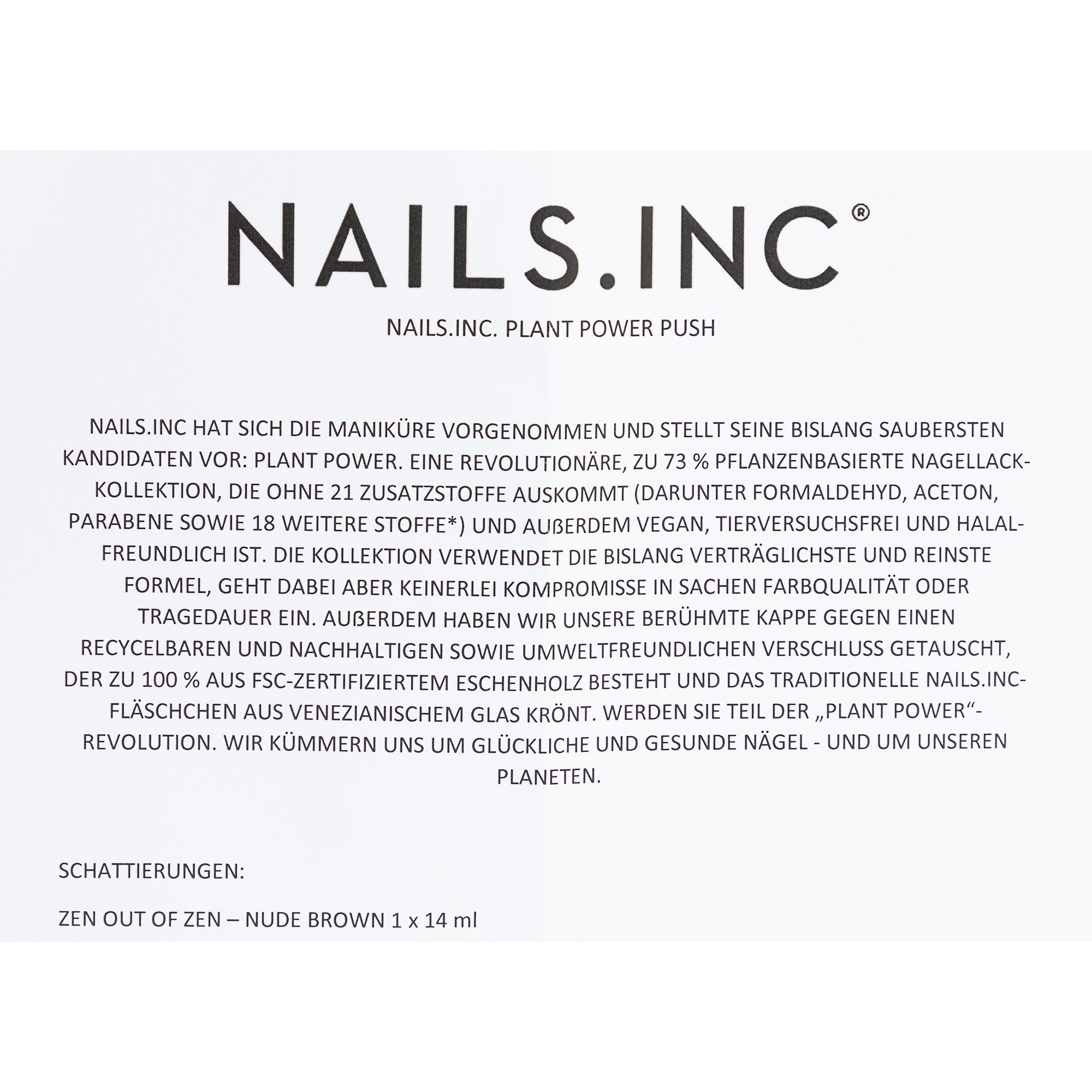 NAILS.INC® Plant Power Nagellack-Set 3x14ml - QVC.de