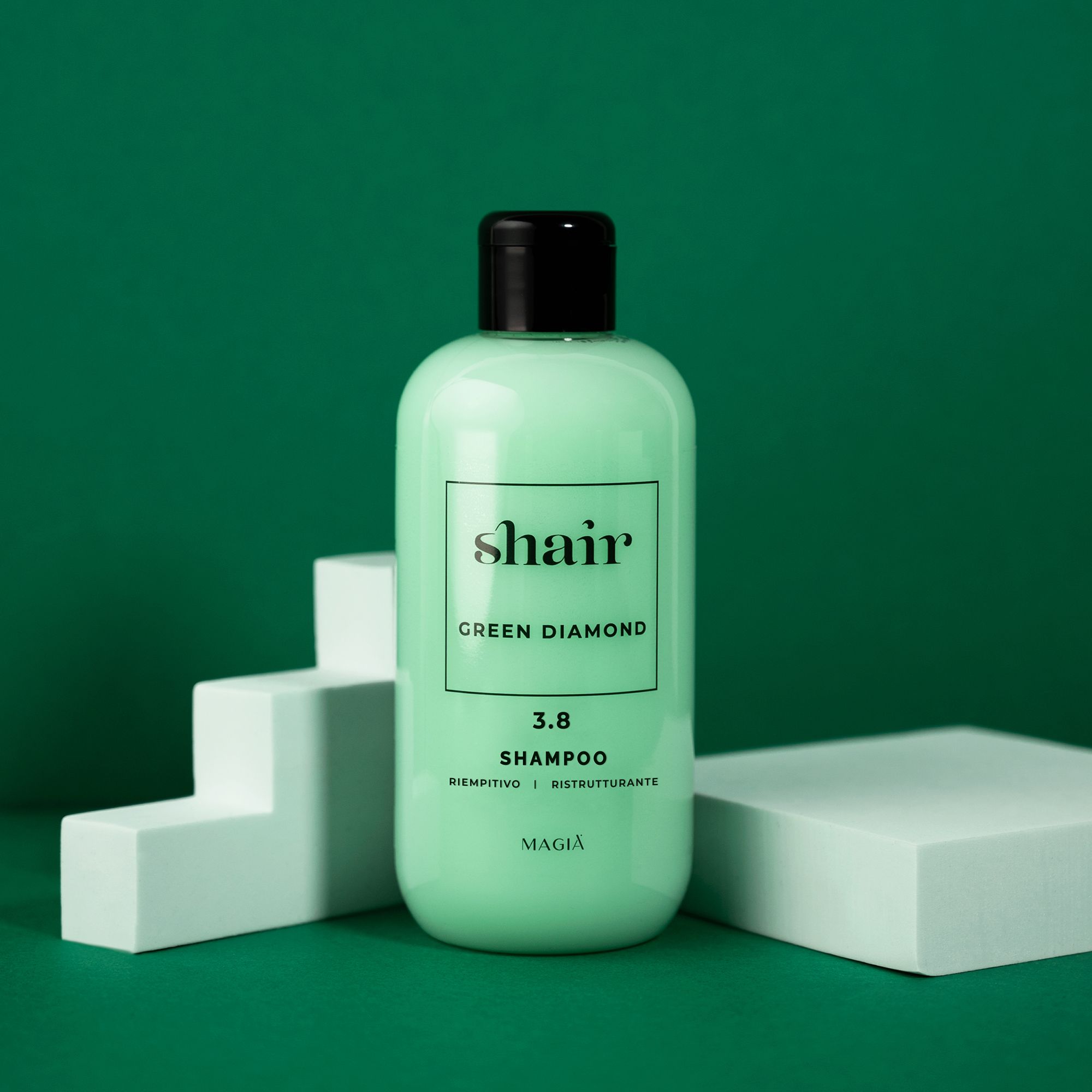 SHAIR Green Diamond 3.8 Shampoo 250ml - QVC.de