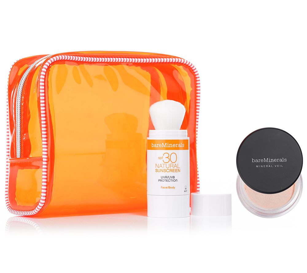 bareMinerals® Protect & Finish Natural Sunscreen & Mineral Veil inkl ...