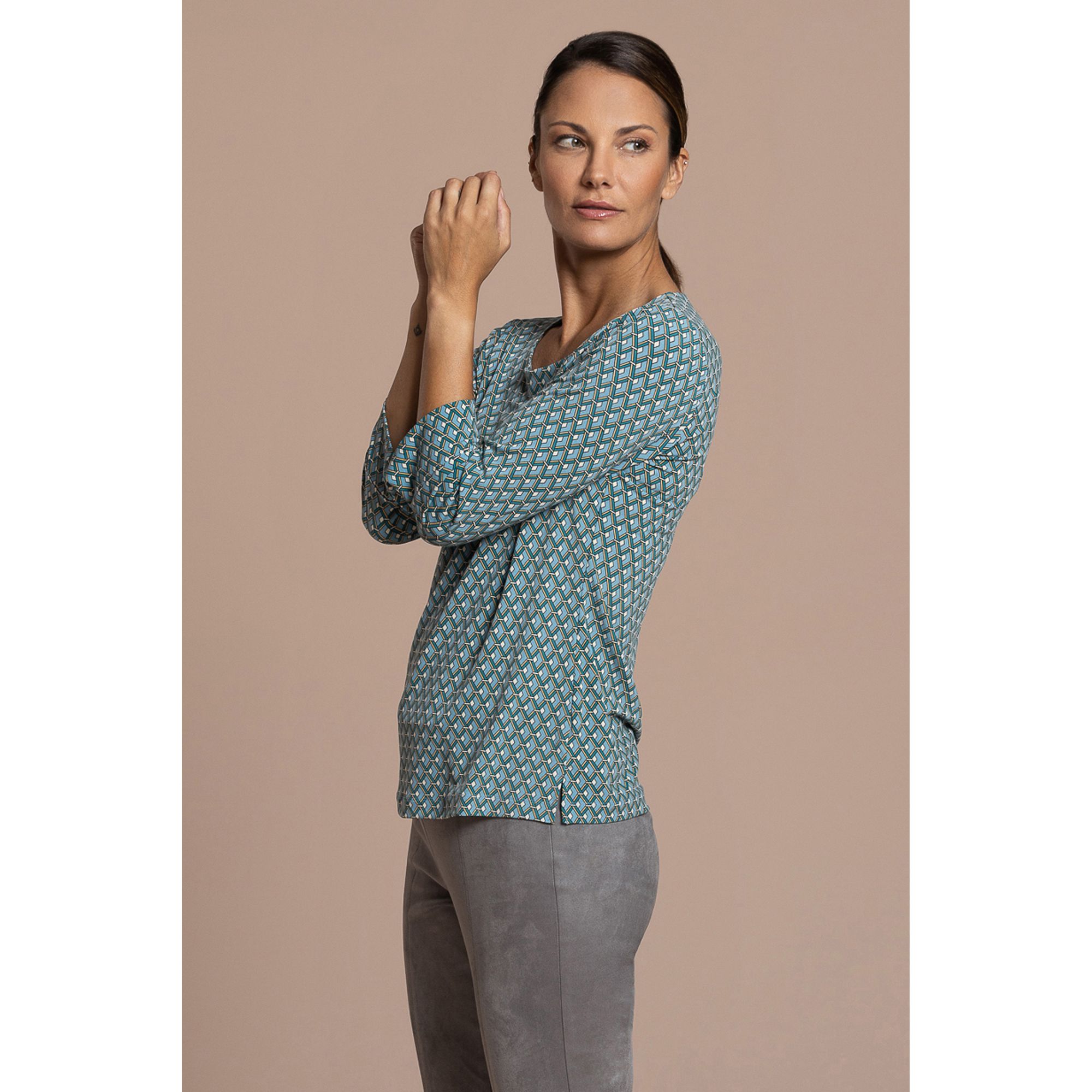 STEFFEN SCHRAUT Shirt, Lissabon 3/4-Arm Rundhalsausschnitt ...
