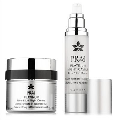 PRAI PLATINUM Night Cream 100ml & Night Serum 50ml - QVC.de