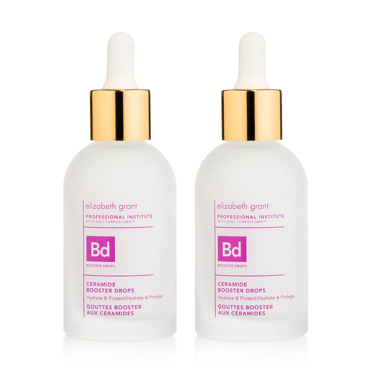 ELIZABETH GRANT Professional Institute Ceramide Booster Drops 2x 60ml ...