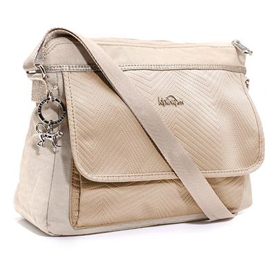 KIPLING Schultertasche Aisling KT Lackdetails Satinoptik - QVC.de