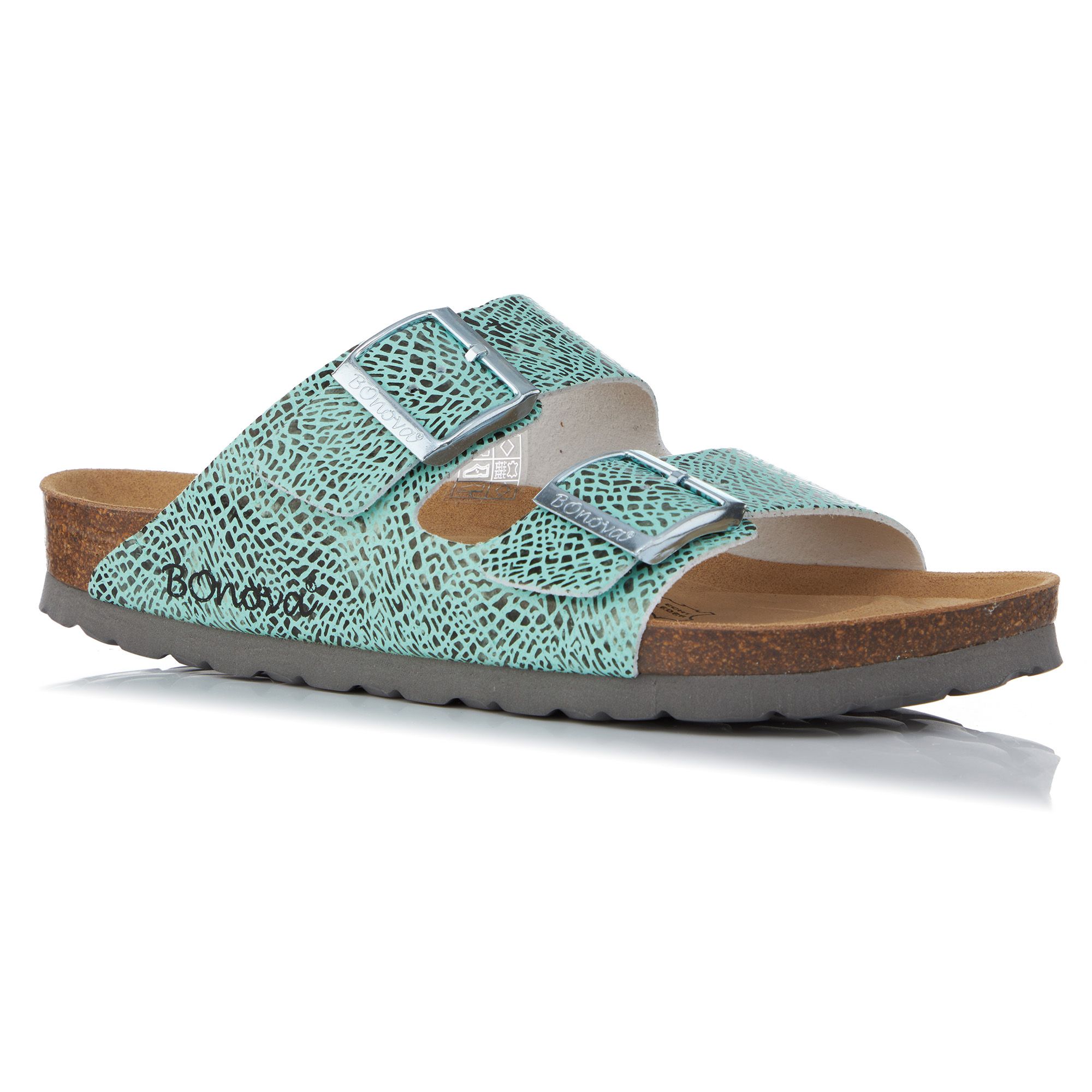 BONOVA Damen-Pantolette verstel. Riemen Super-Soft-Fußbett - QVC.de