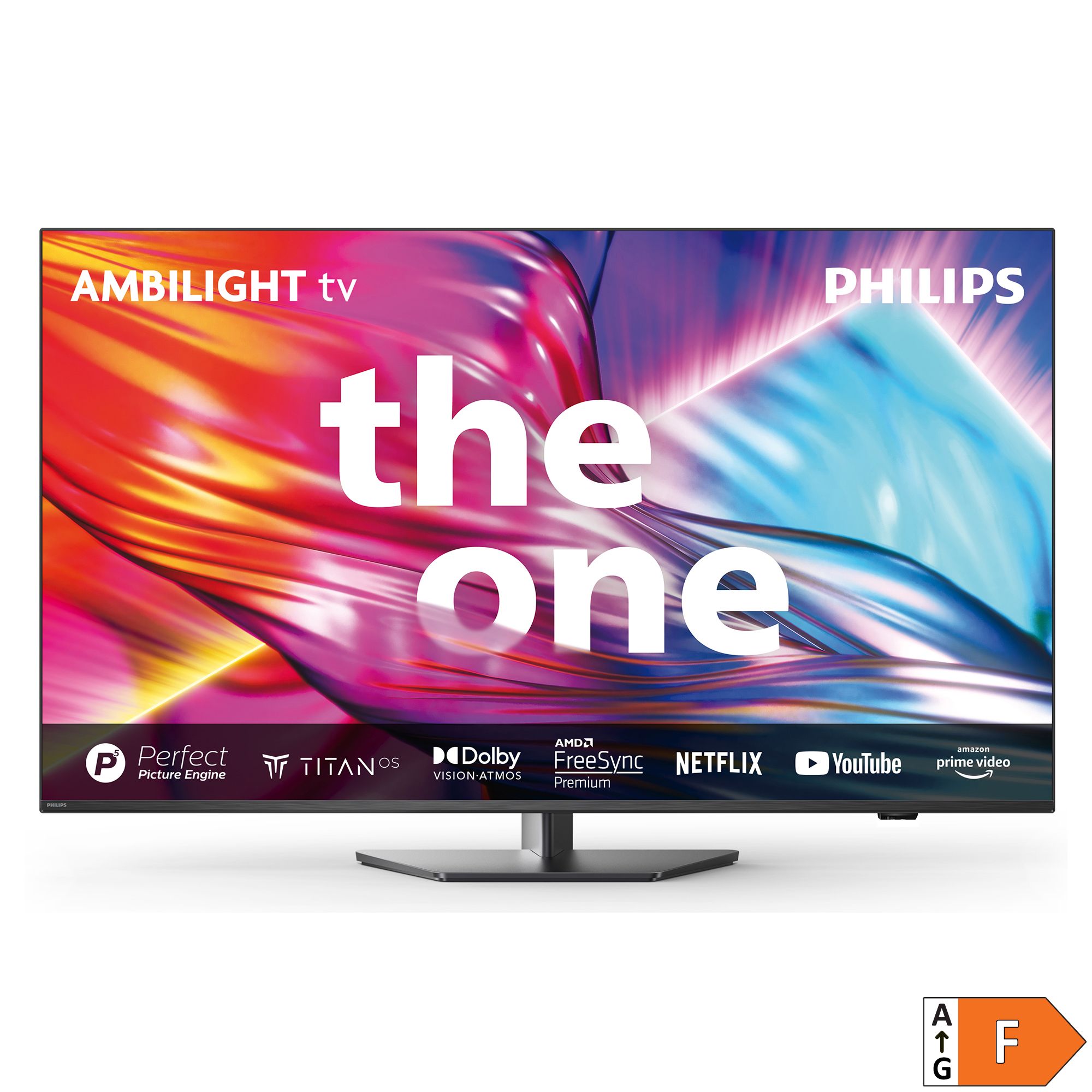 PHILIPS 55"/139cm 4k UHD LED The One, Smart-TV 3-seitiges Ambilight ...