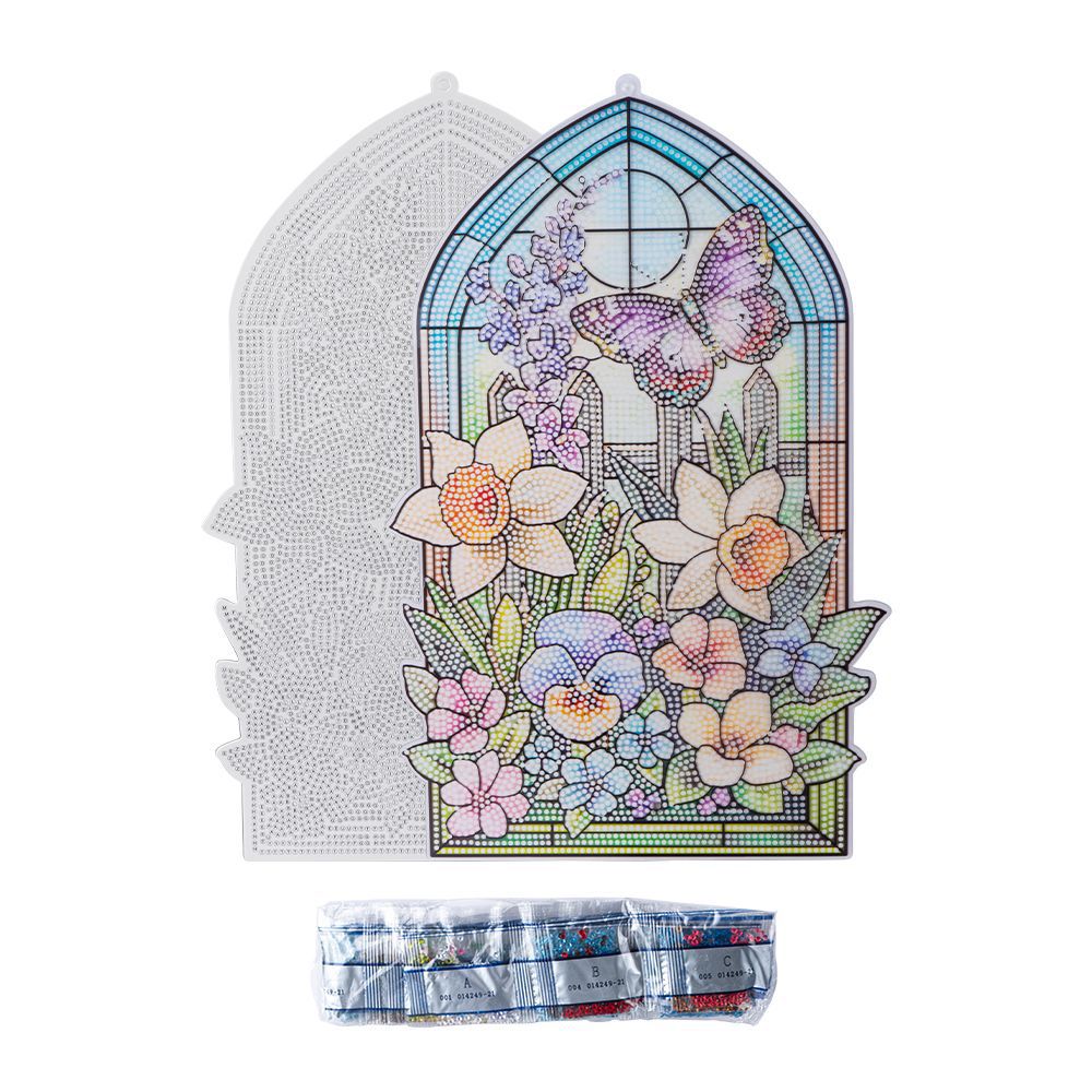 KARIN JITTENMEIER Diamond Painting-Set XL Fensterbilder versch. Motive ...