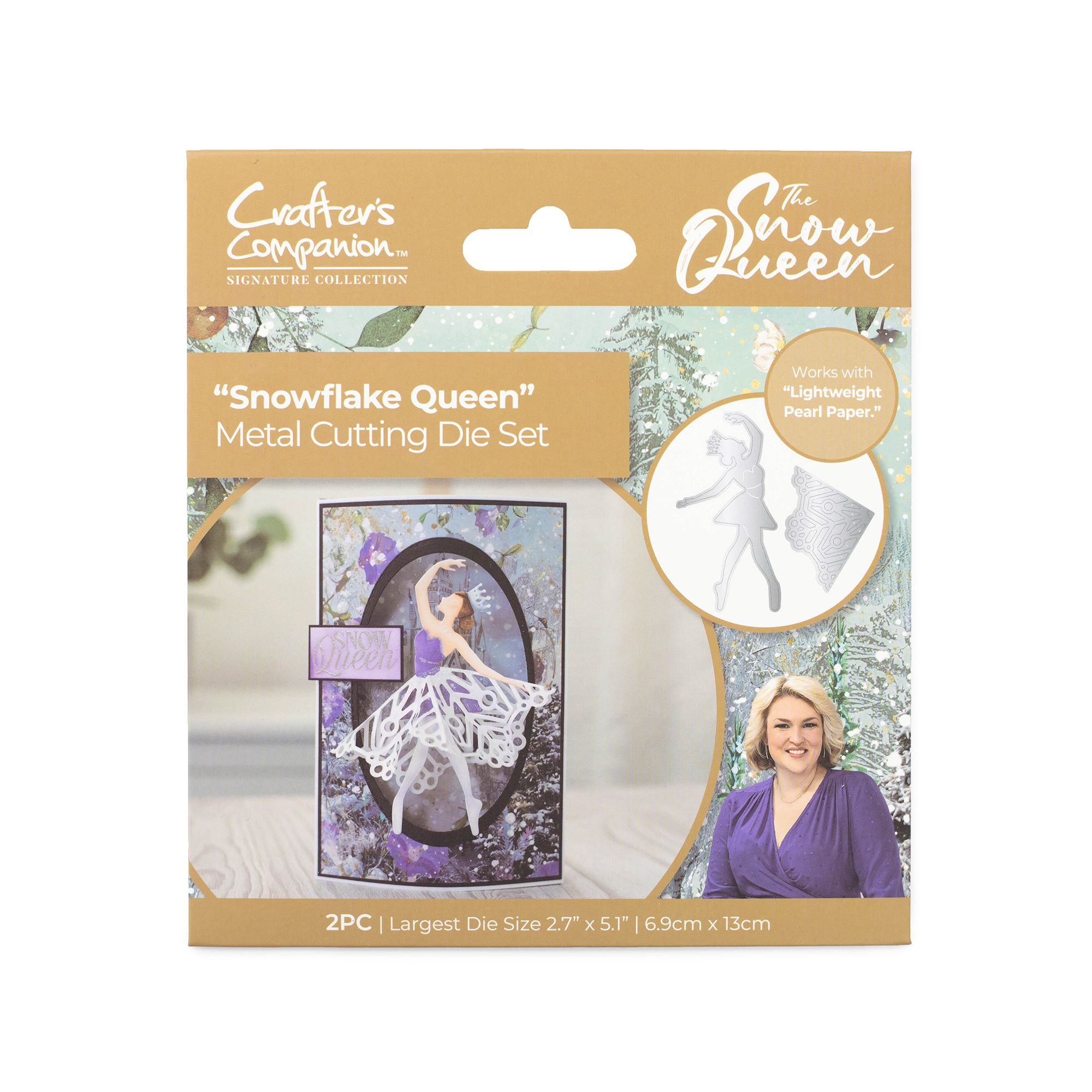 CRAFTER'S COMPANION™ Kreativ-Set Sara Signature Snow Queen 68tlg. - QVC.de