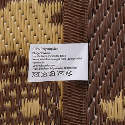 Outdoor Matte flach gewebt Mandala-Design Strand, Garten reversibel ...