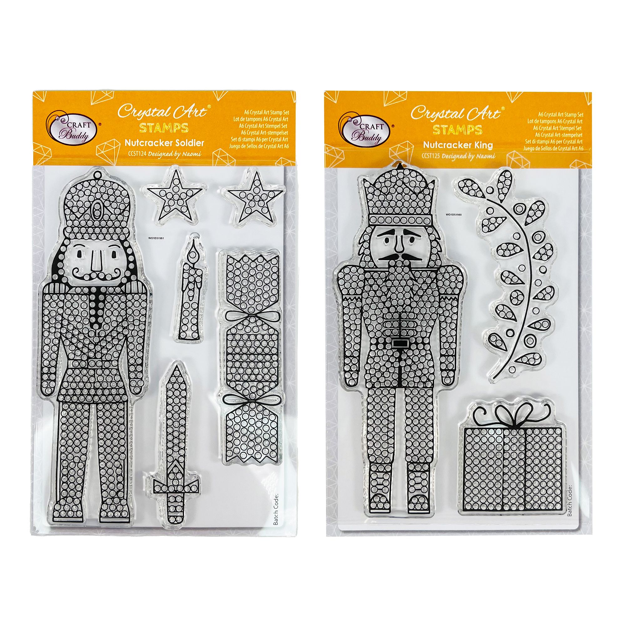 CRAFT BUDDY™ Diamond Painting Stempel-Set Nussknacker 2tlg. - QVC.de