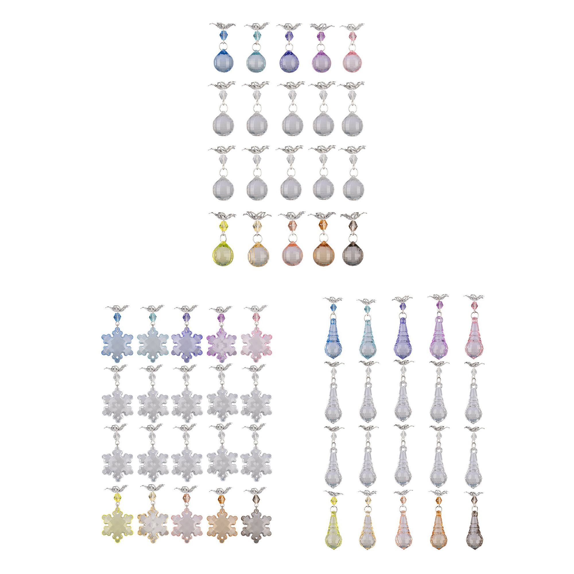 KARIN JITTENMEIER Kreativ-Set Acrylglas Anhänger verschiedene Designs ...