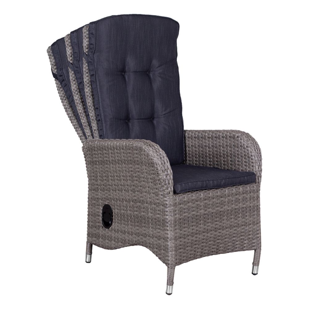 deVries Relaxsessel ONTARIO Sitz- & Rückenkissen 60x80x110cm - QVC.de