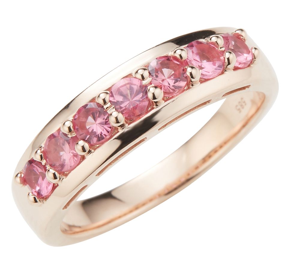 Rose Spinell Ring 0,63ct Rundschliff Gold 585 - QVC.de