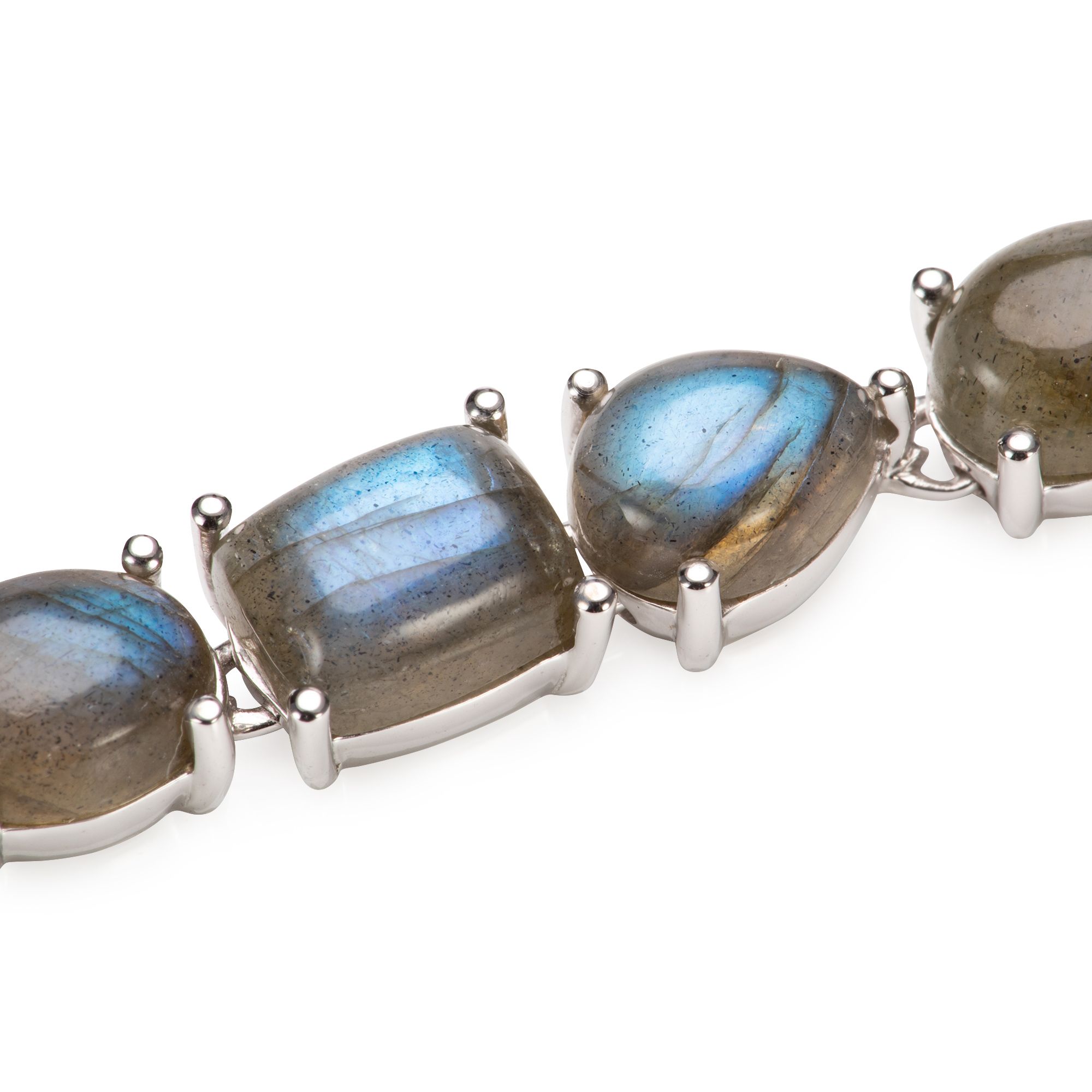 ROYELLE Labradorit Armband zus. ca. 26,50ct Silber 925 - QVC.de