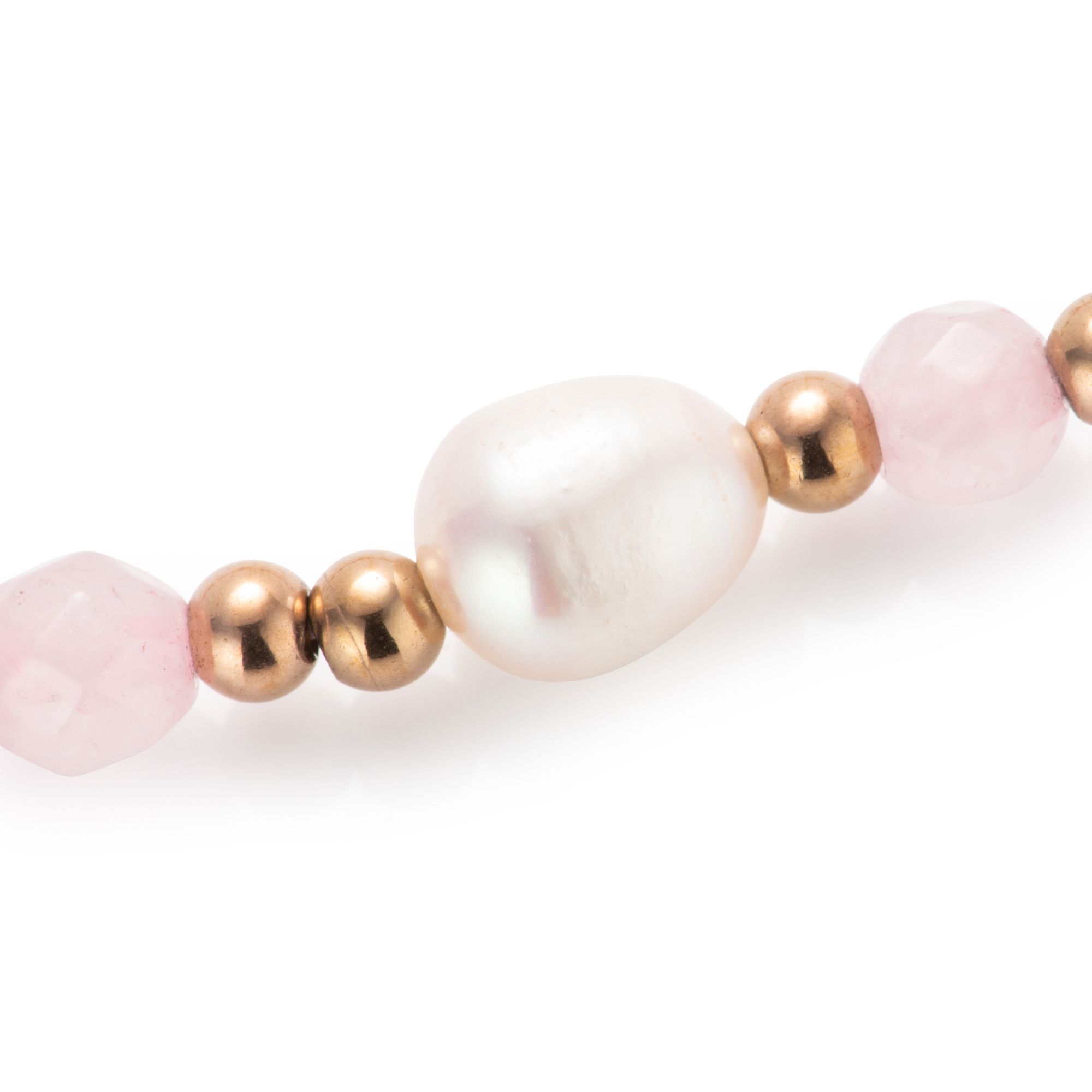 PERLEA Armband, flexibel Süßwasserzucht- perlen 5-7mm Edelstahl - QVC.de