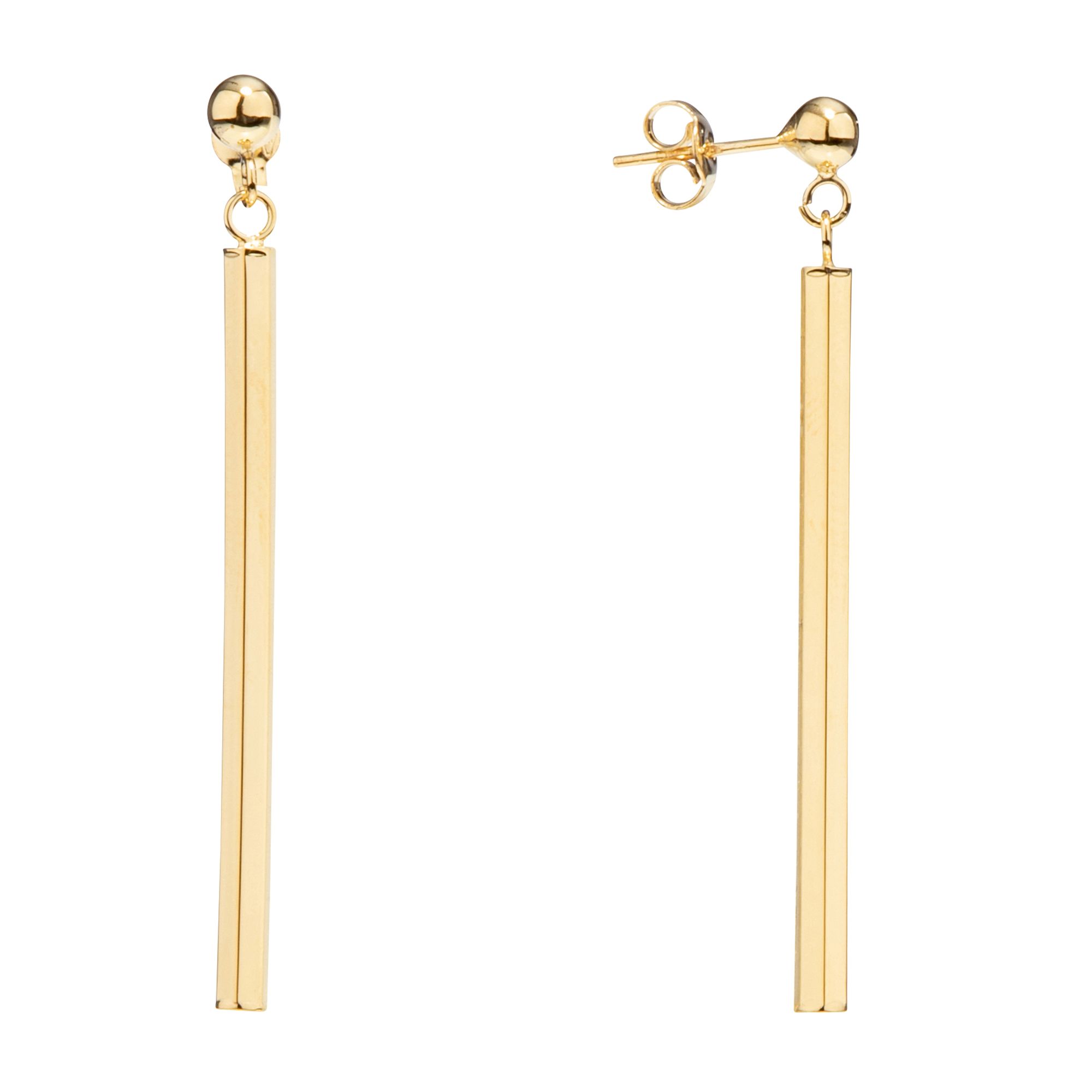 GOLDRAUSCH Ohrhänger poliert mind. 1,7g Gold 375 - QVC.de