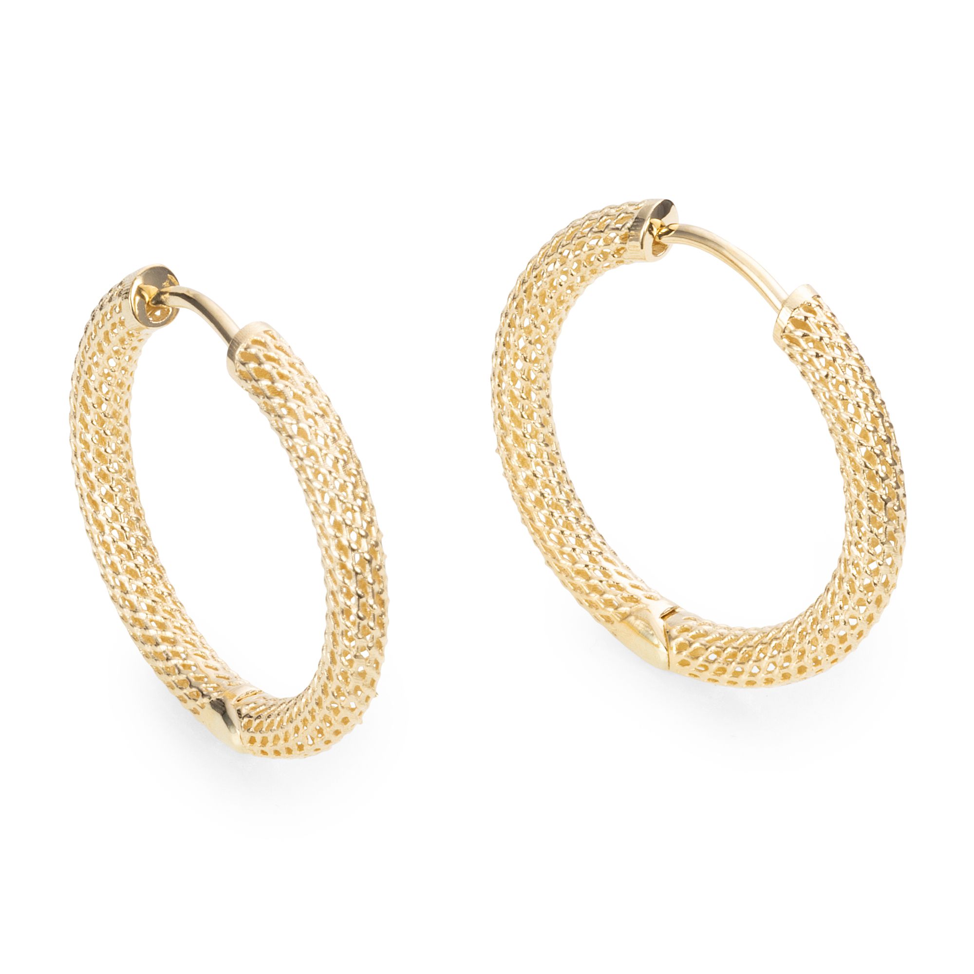 GOLDRAUSCH Creolen poliert mind. 1,6g Gold 585 - QVC.de