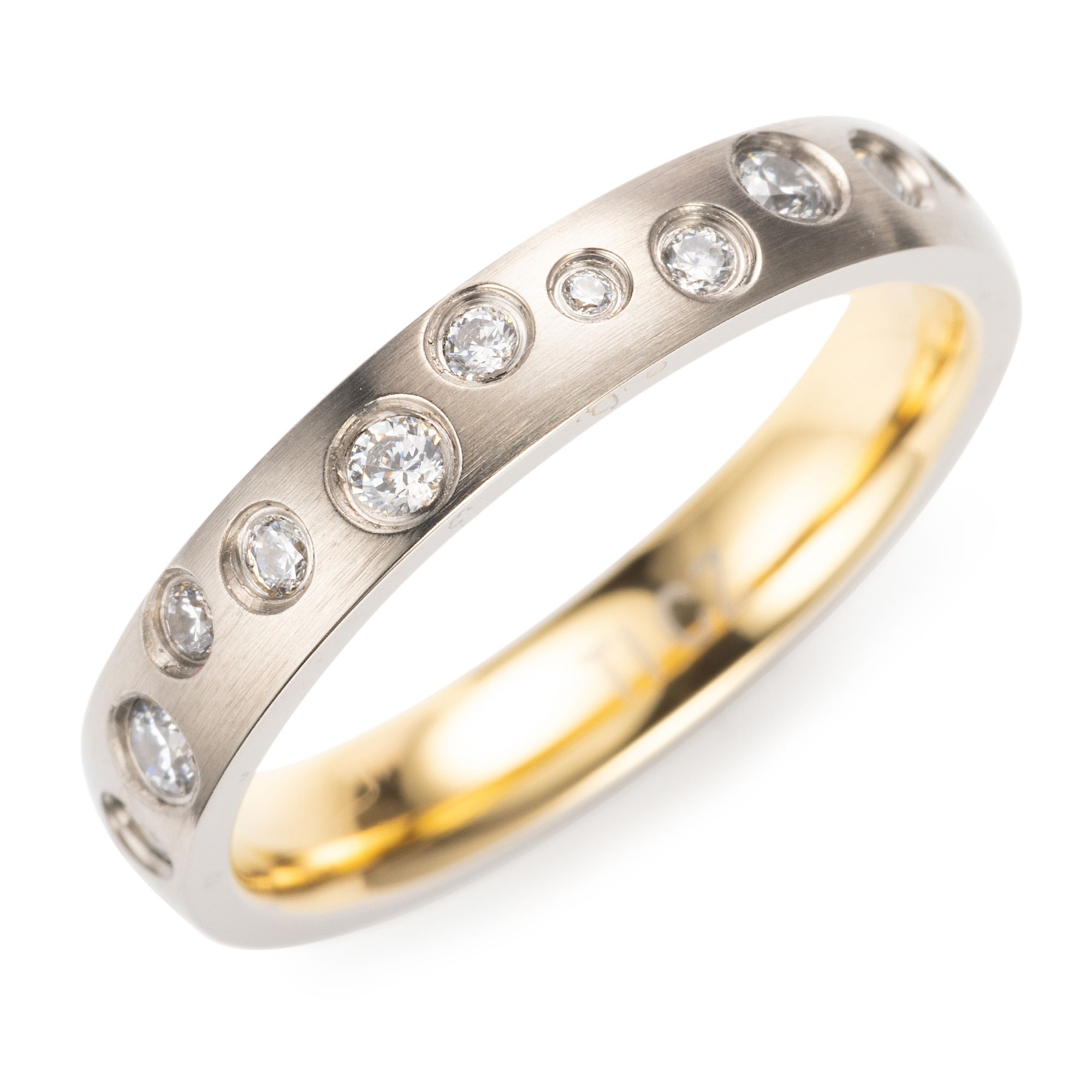 DIAMONIQUE TITAN Ring 0 16ct Brillantschliff QVC
