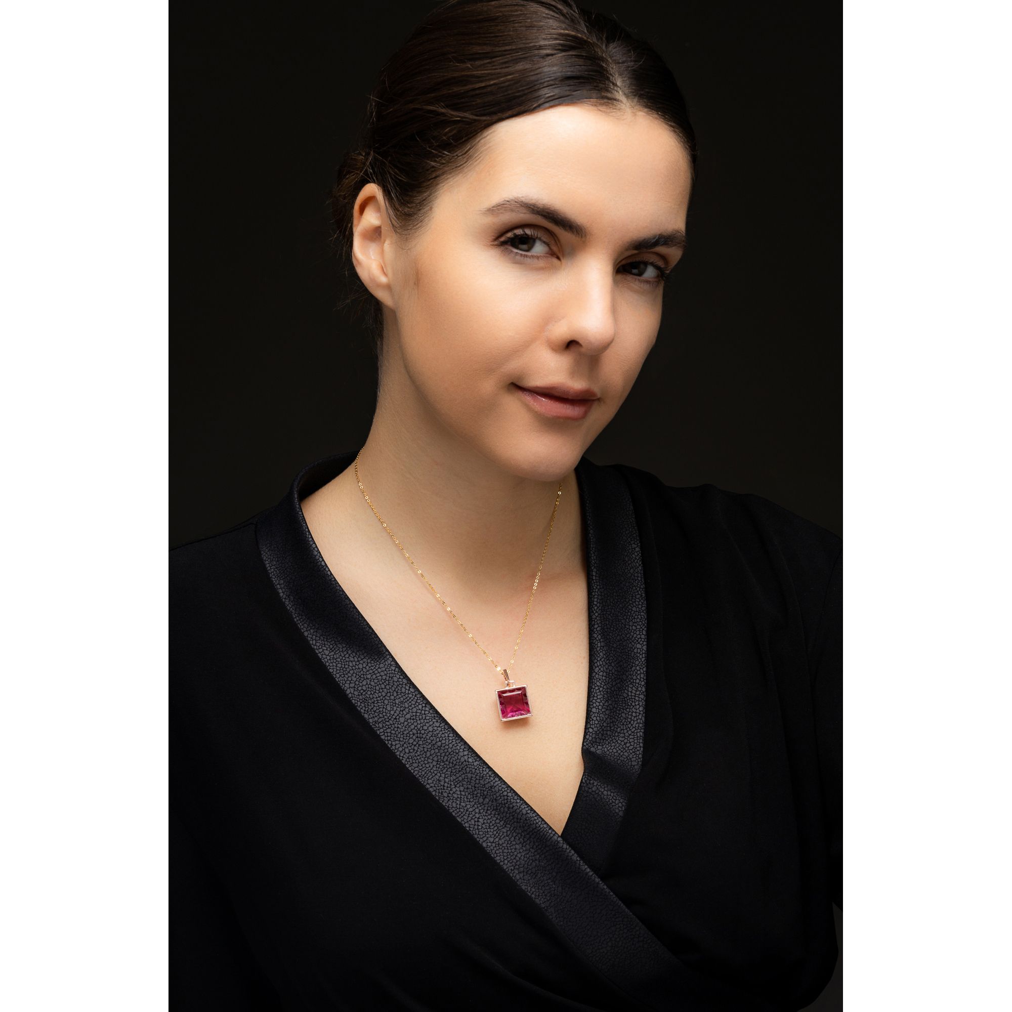 THOMAS & SOHN beh. Quarz ca.13,00ct Anhänger Apollo Careéschliff Silber ...