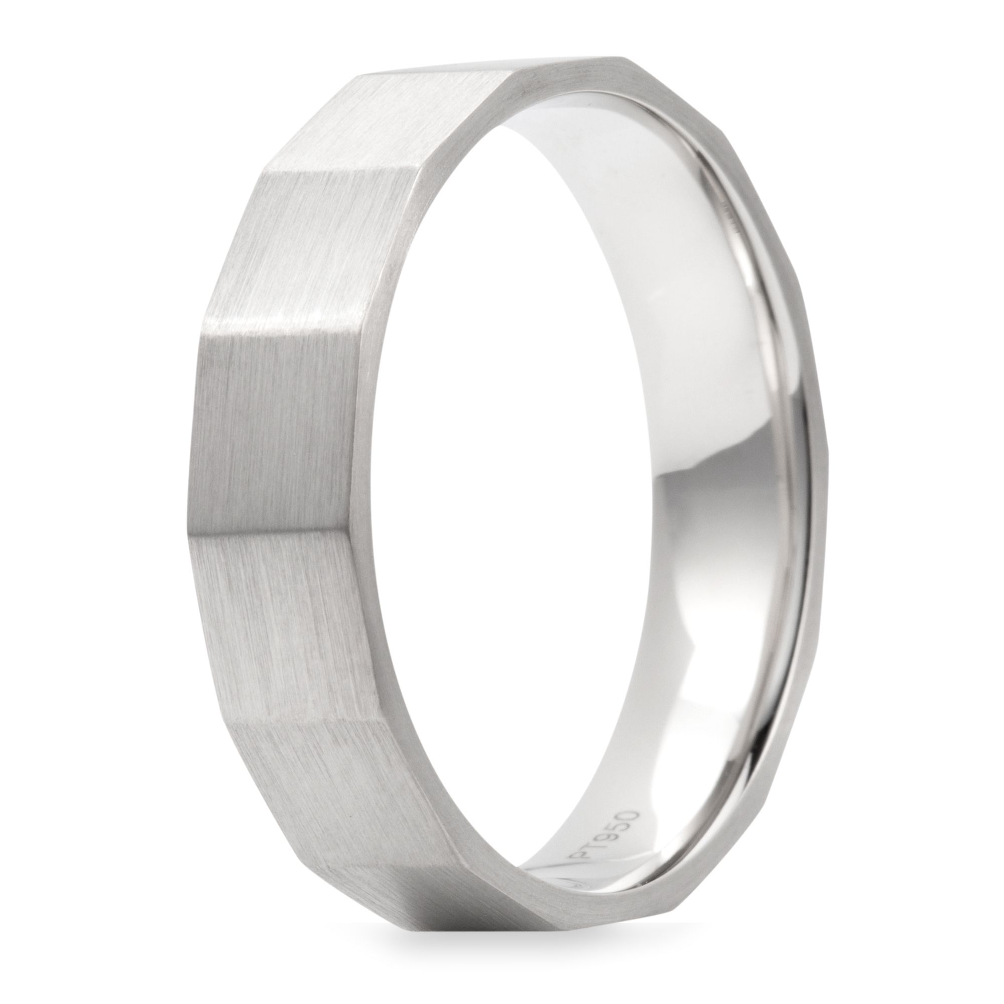 PLATINITY Ring mattiert mind. 7 1g Platin 950