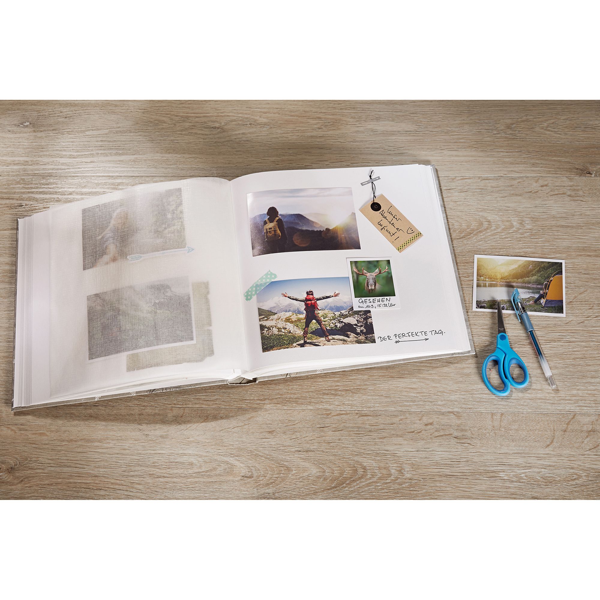 WALTHER DESIGN Designalbum 30x30cm Fun mit Ausschnitt 100 Seiten - QVC.de