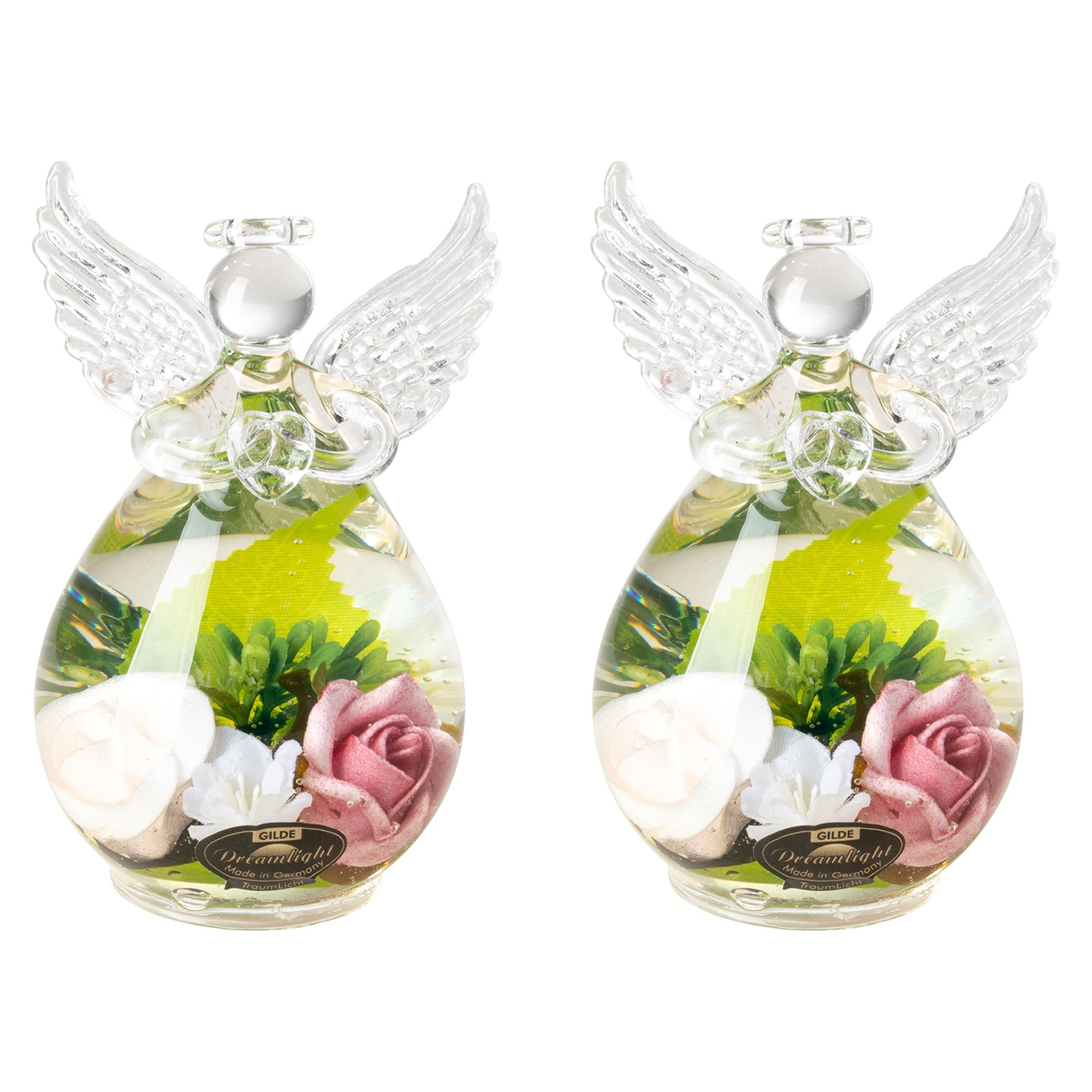 DREAMLIGHT 2 Deko-Engel ANGEL PETIT Design Charlotta Höhe 10cm, Ø 7cm ...