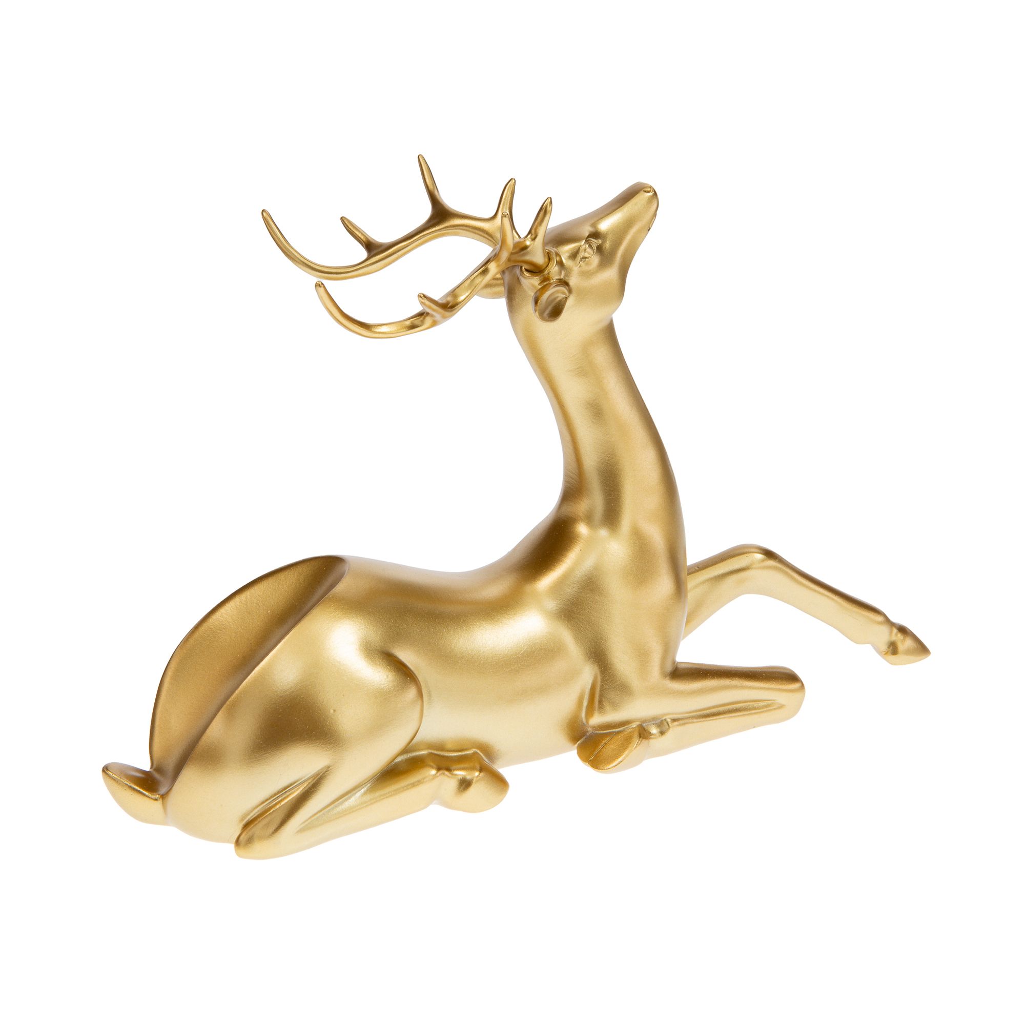 STEFFEN SCHRAUT Flaschenhalter Hirsch-Design Polyresin 34,5 x 14 x 22 ...