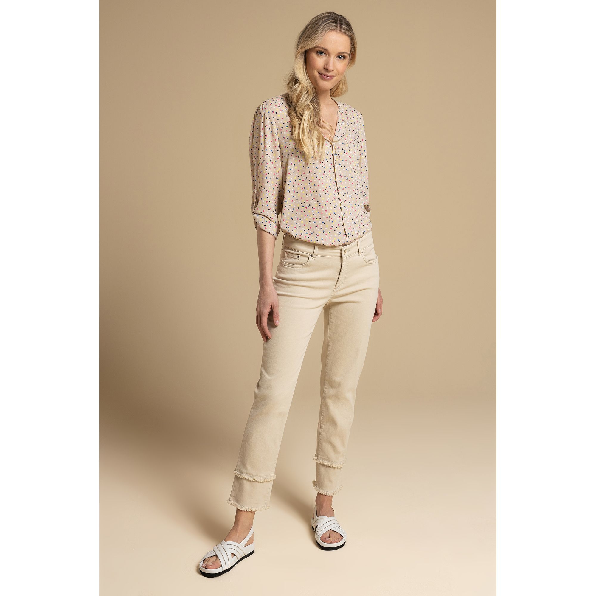 B-Ware STEFFEN SCHRAUT Jeans Paris knöchellang Fransen-Detail - QVC.de