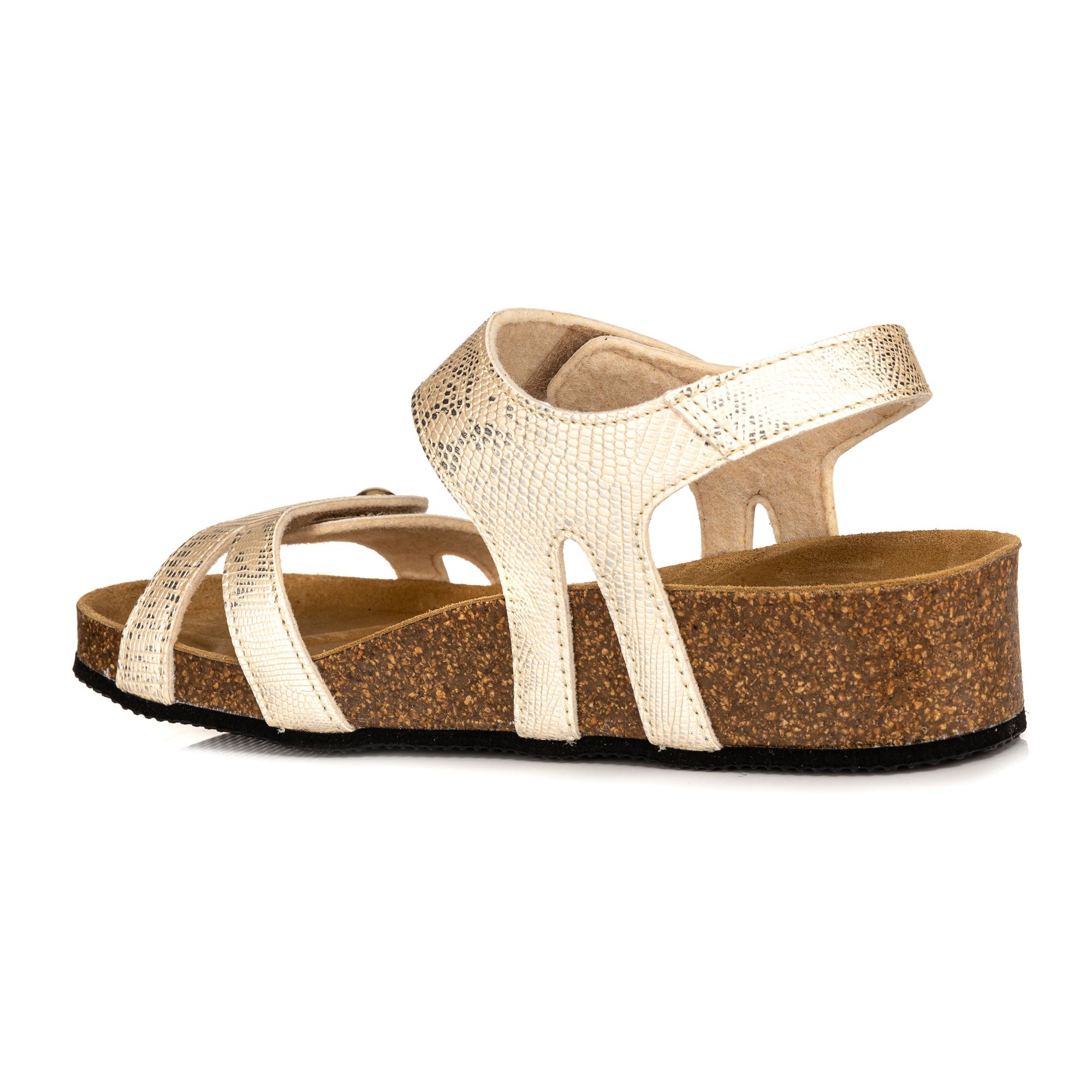 B-Ware BONOVA Damen-Sandale echt Leder Schlangenmuster - QVC.de