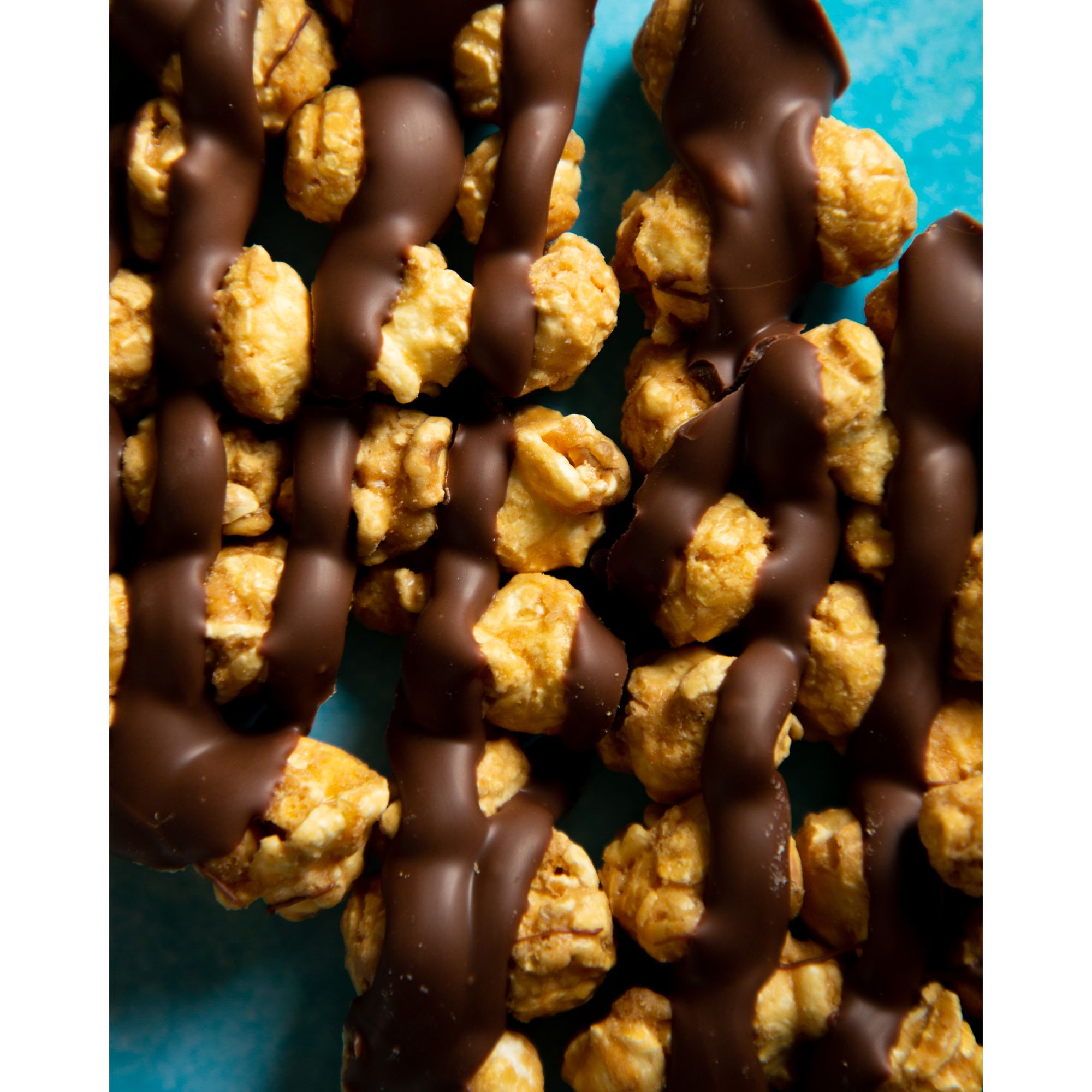 JOE & SEPH'S Popcorn Platten mit Milchschokolade 3 Stück Inhalt 345g ...