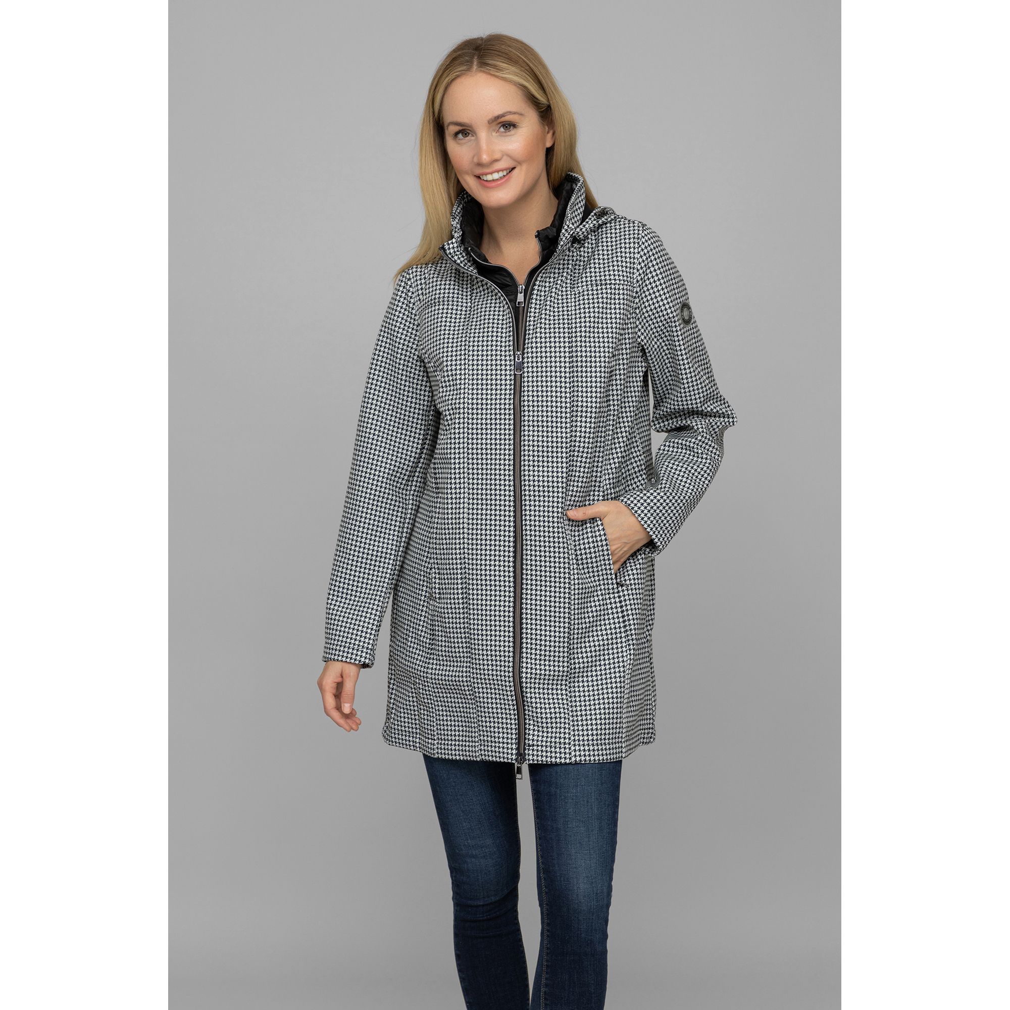 B-Ware CENTIGRADE Softshelljacke 2in1-Optik abnehmbare Kapuze - QVC.de