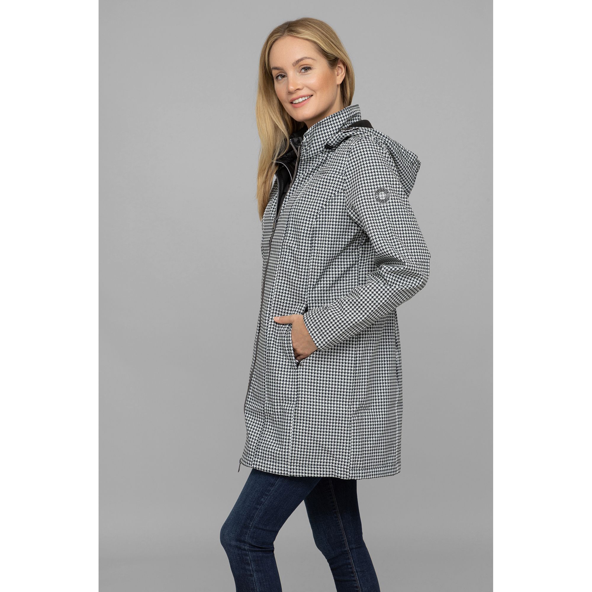 B-Ware CENTIGRADE Softshelljacke 2in1-Optik abnehmbare Kapuze - QVC.de