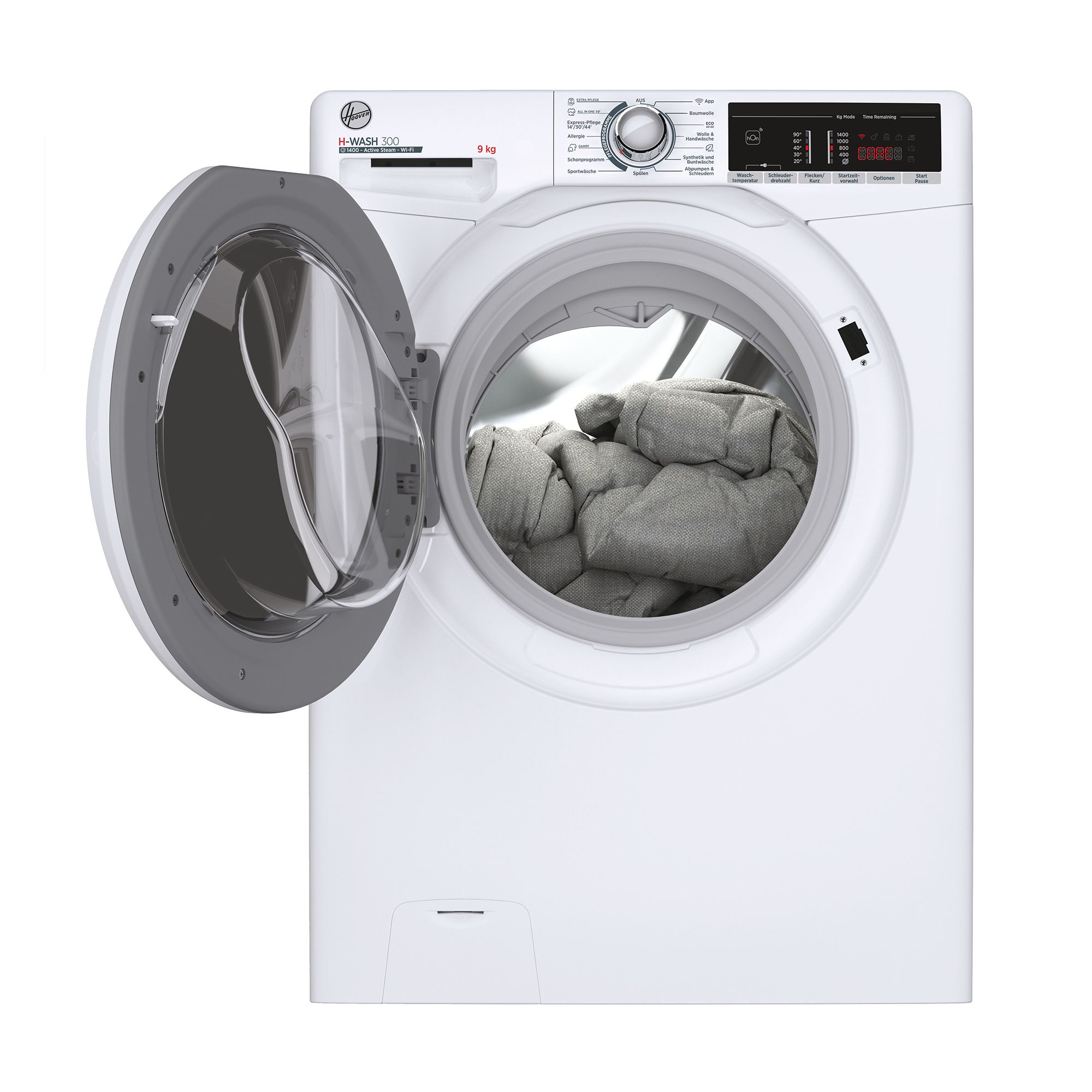 HOOVER Waschmaschine 9kg, EEK B ActiveSteam All in One Programm - QVC.de