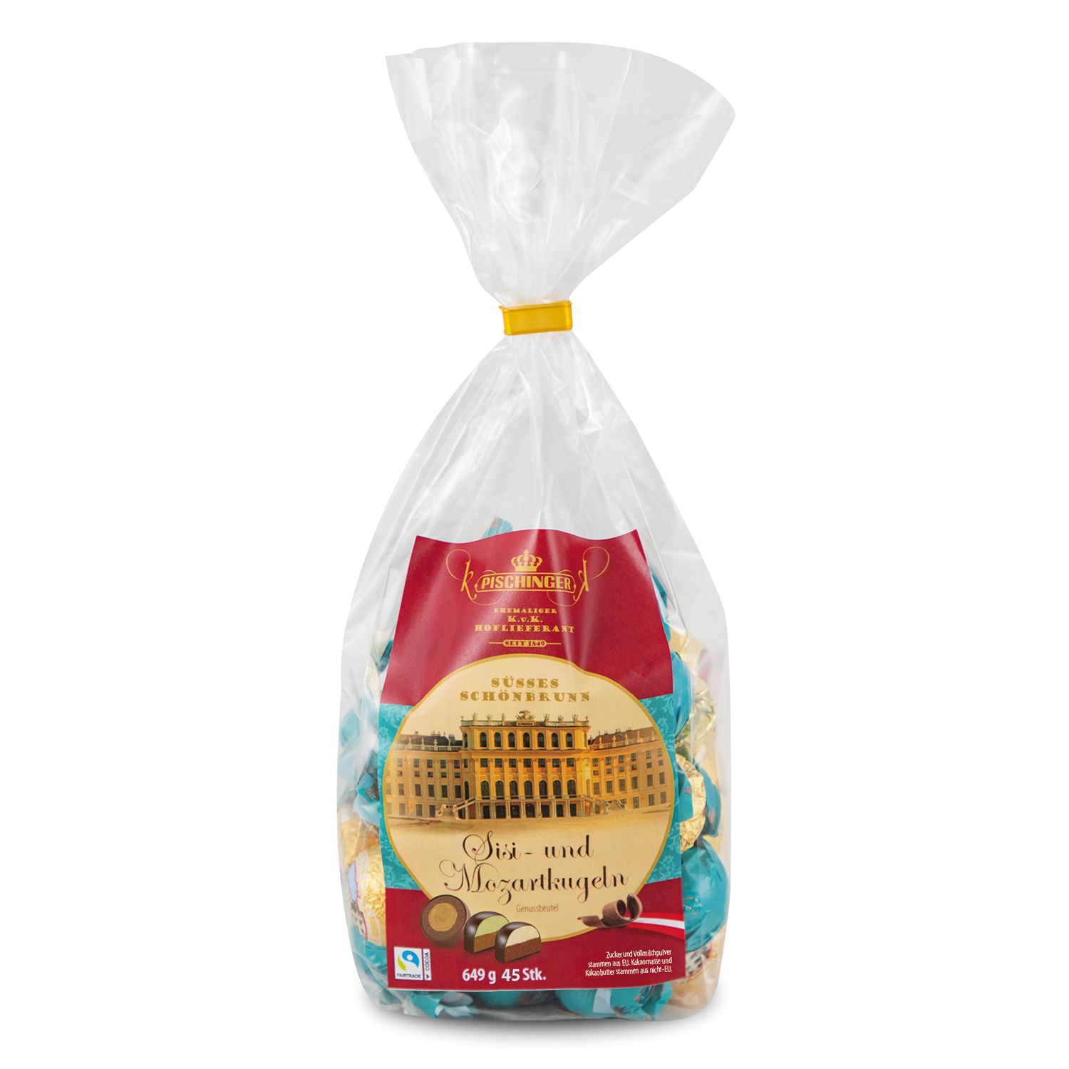 PISCHINGER Exquisit gefüllte Sisi und Mozartkugeln 3 versch. Sorten ...