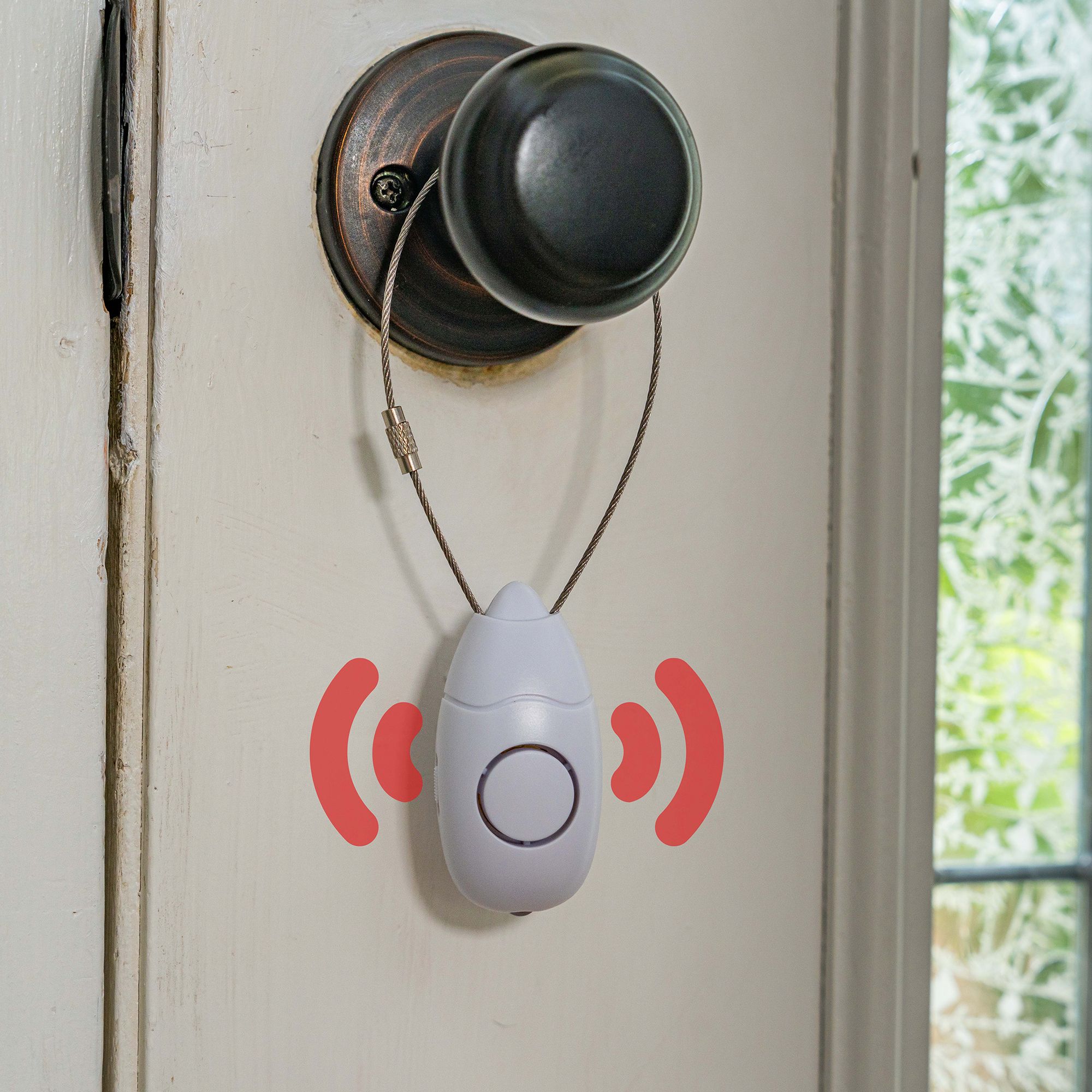 FLIPO® Türklinken-Alarm mit Berührungssensor 98dB Warnsignal 2 Stück ...