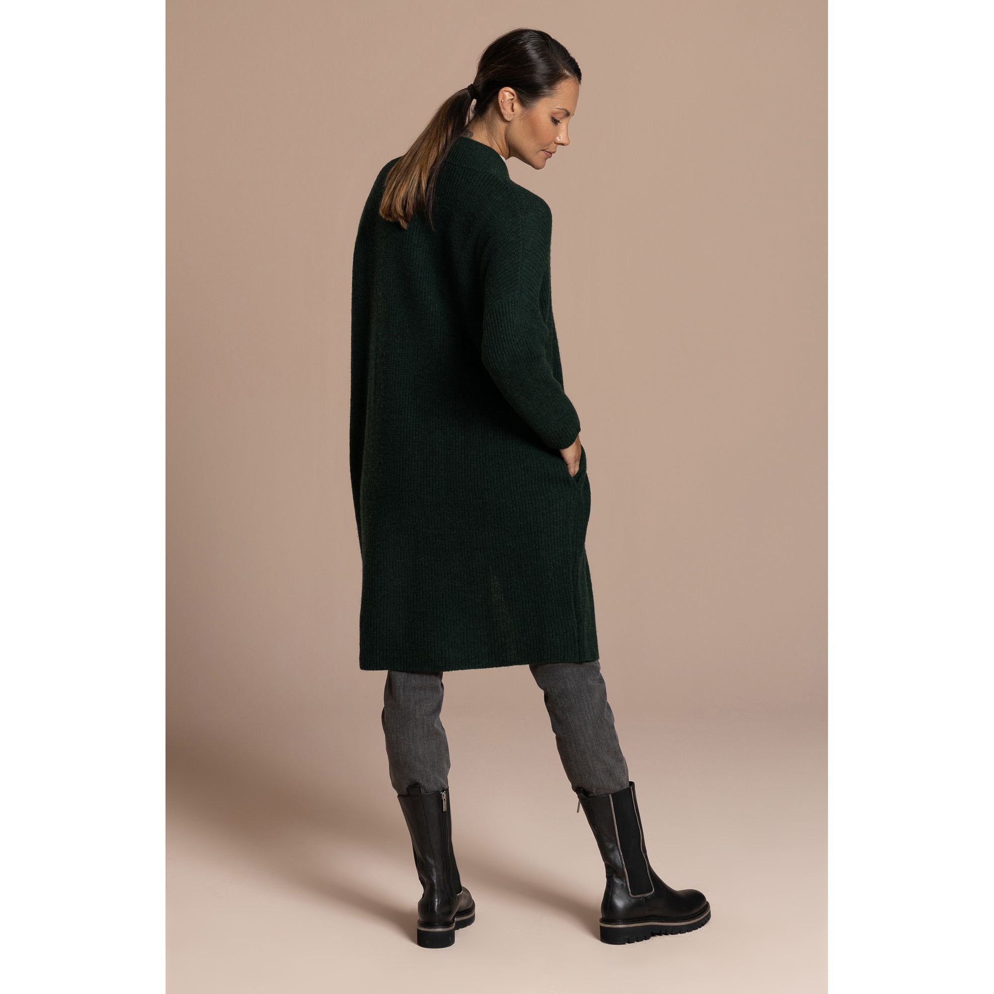 B-Ware STEFFEN SCHRAUT Cardigan, 1/1-Arm Stehkragen Taschen - QVC.de