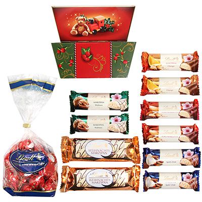 LINDT Marzipan Set 6 Sorten Inhalt 1000g - Page 1 — QVC.de