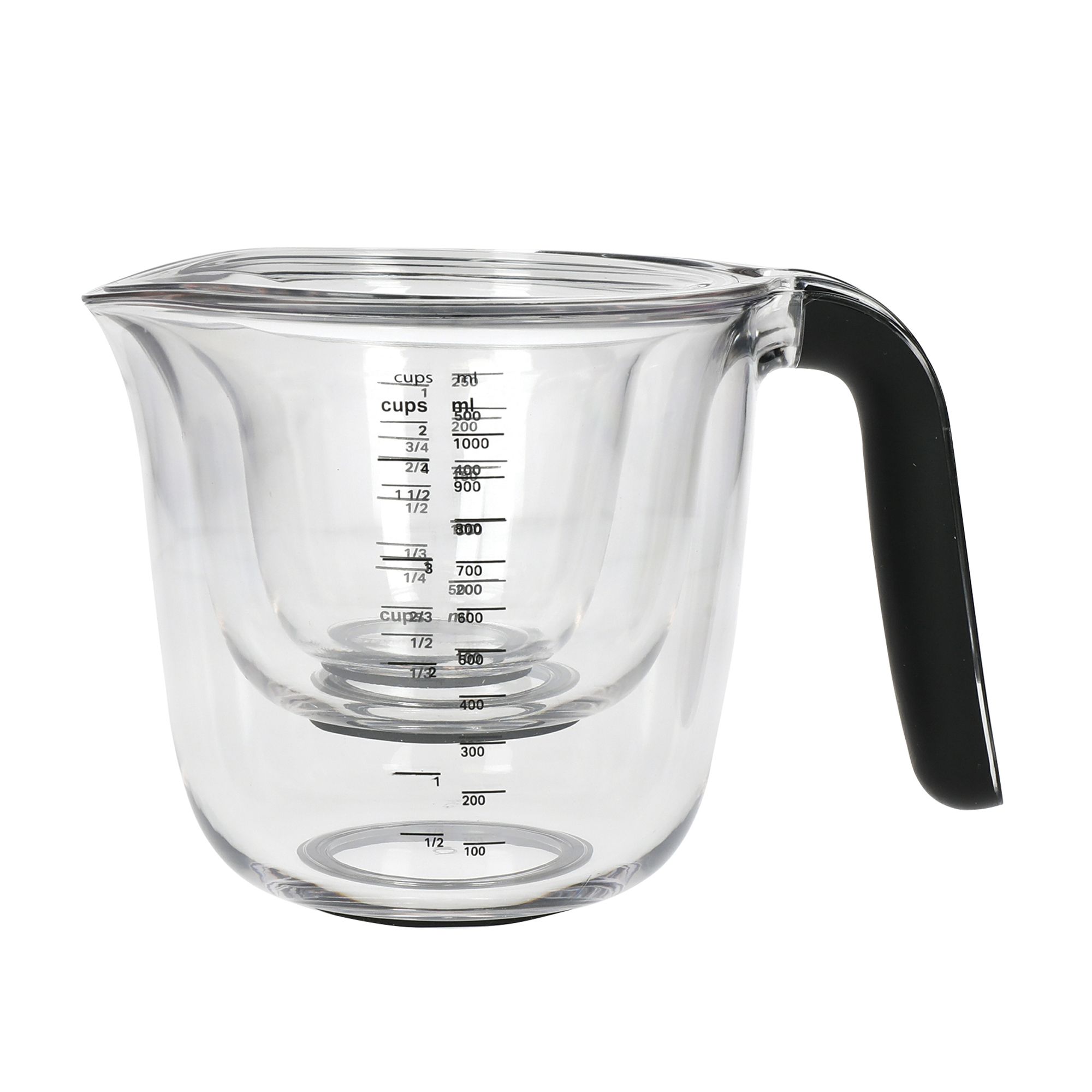 KITCHENAID® Messbecher-Set 3tlg. nestbar 250ml-1L Volumen - QVC.de