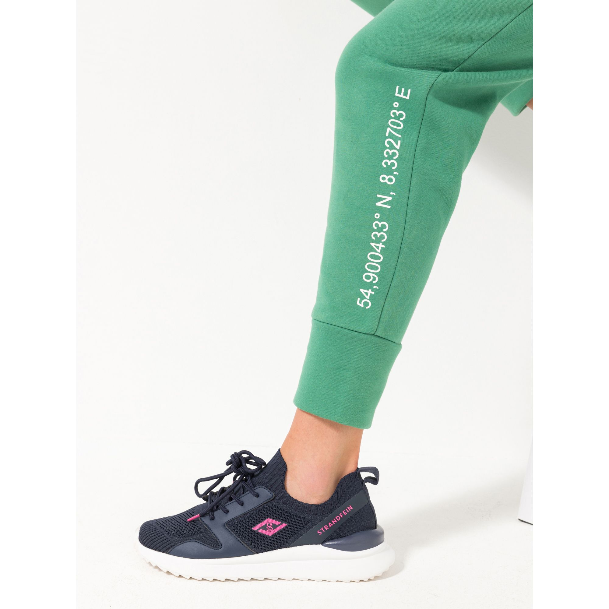 B-Ware STRANDFEIN Sweathose Rundumdehnbund knöchellang - QVC.de