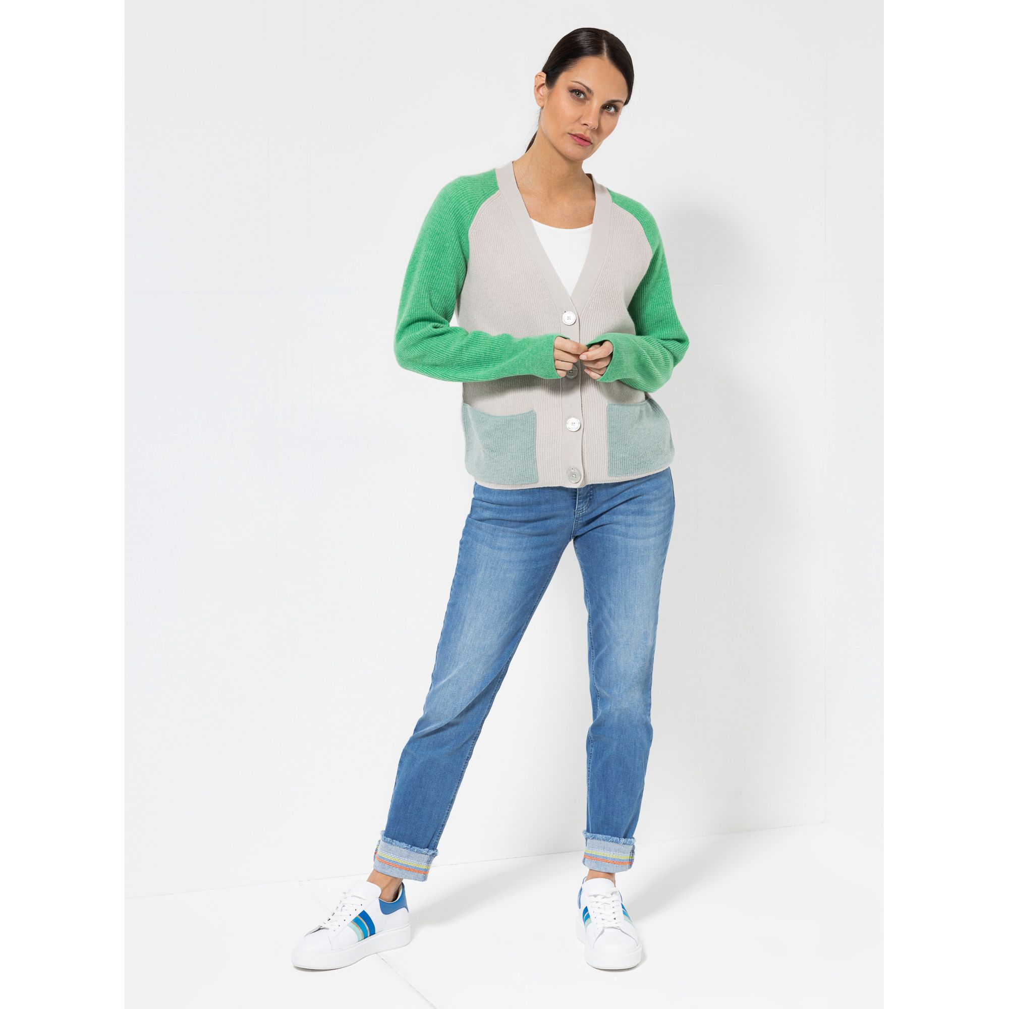 B-Ware STEFFEN SCHRAUT Cardigan, 1/1-Arm 90% RWS zert. Wolle ...