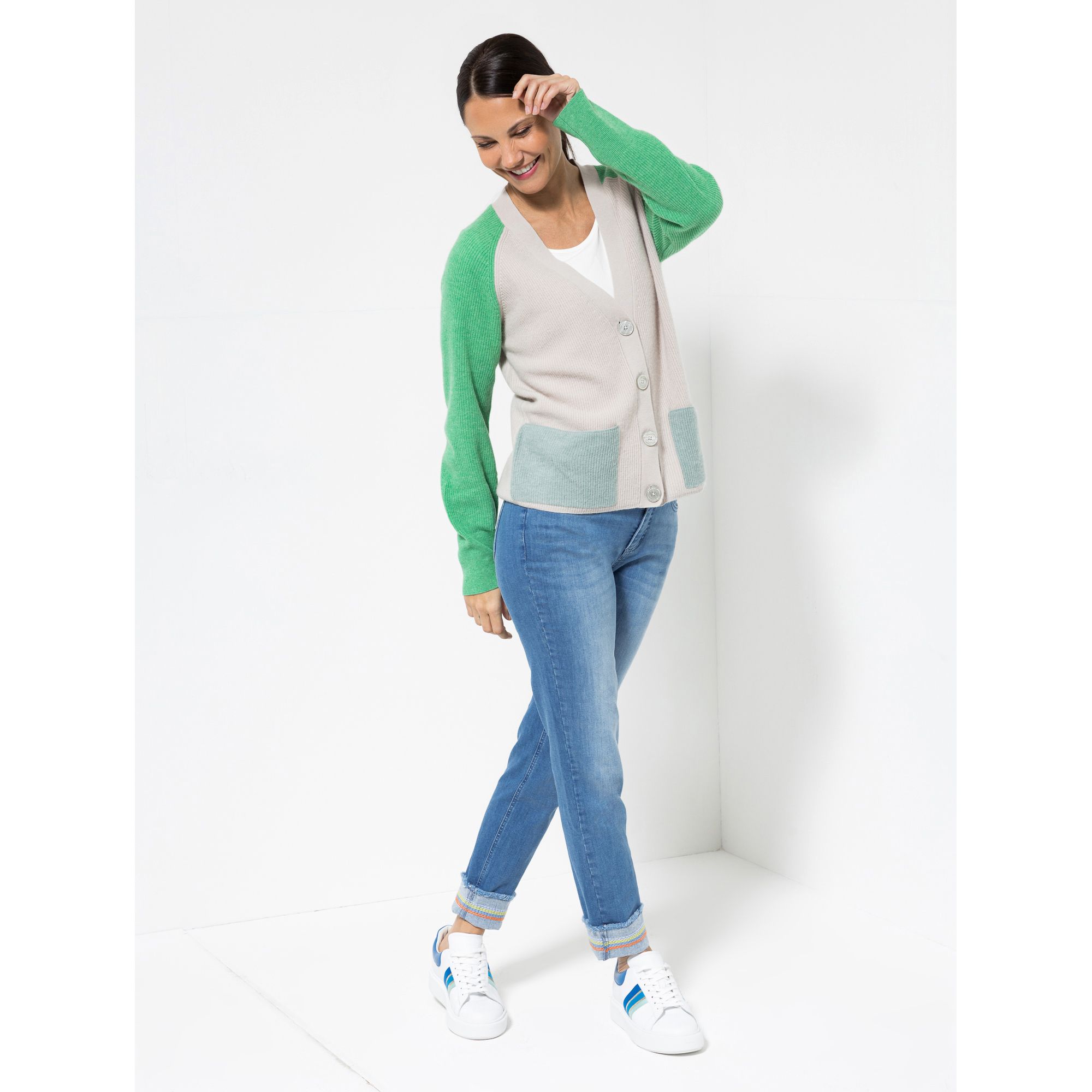 B-Ware STEFFEN SCHRAUT Cardigan, 1/1-Arm 90% RWS zert. Wolle ...