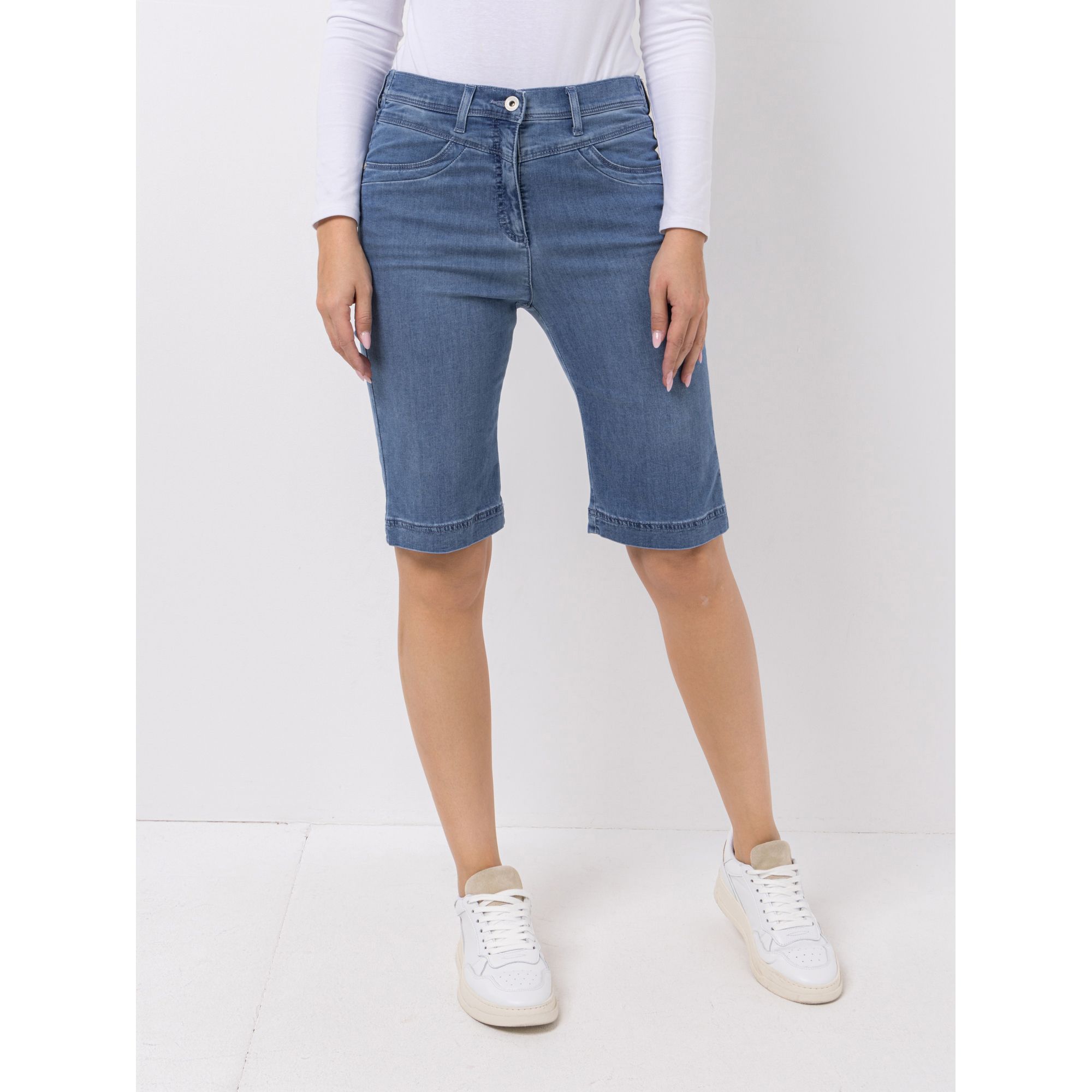 B-Ware Raphaela by Brax Bermuda Laura N Magic-Waist Gesäßtaschen - QVC.de