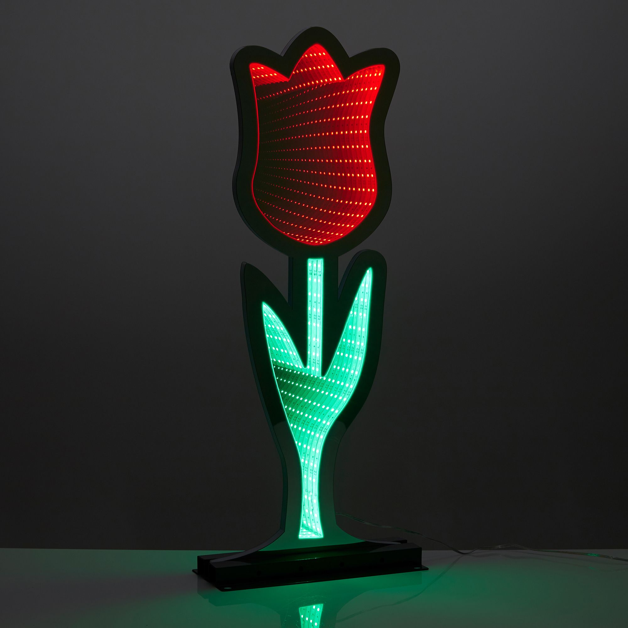 B-Ware LUMIDA Casa LED-Blume Infinity-Design outdoorgeeignet - QVC.de