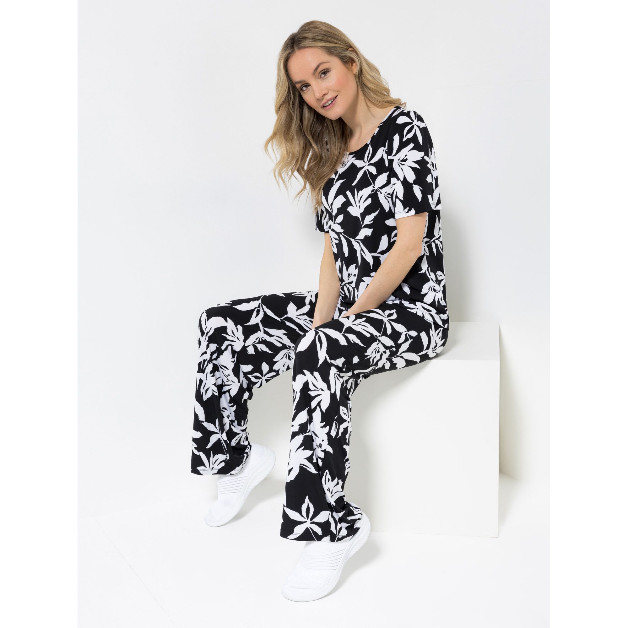 B-Ware KIM & CO. Shirt, 1/2-Arm Brazil Knit Jersey Ärmel mit Raffung ...