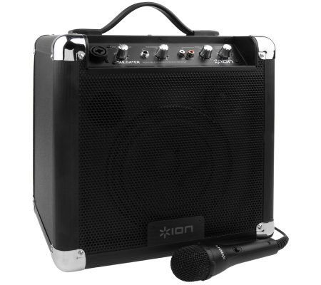ION Tailgater Ultra-Portable Sound System for iPod with Microphone ...