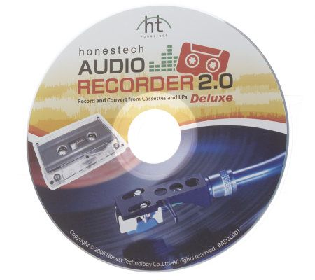 Audio Recorder 2.0 Deluxe Digital Audio Conversion & Capture Device ...