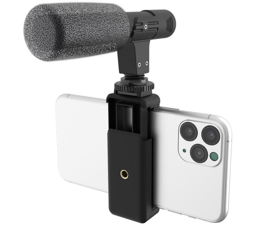 Digipower Universal Shotgun Mic Kit for Vlogging - QVC.com