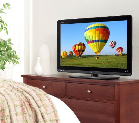 Sharp AQUOS 32" Diag. Full High-Def. 1080p LED/LCD Television - QVC.com