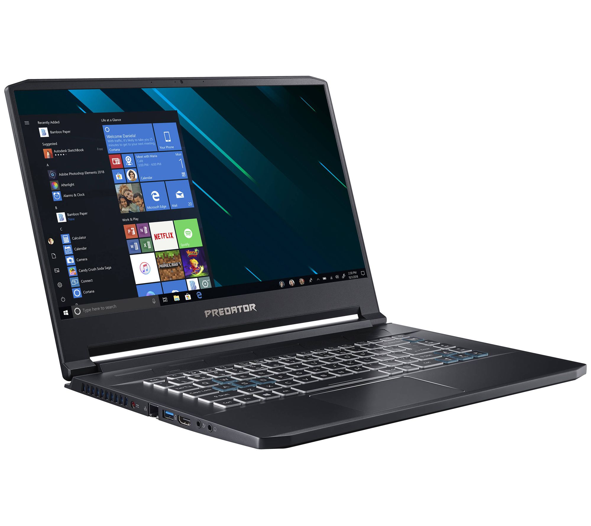Acer Predator Triton 500 15.6" Gaming Laptop -i7 16GB RTX2070 - QVC.com