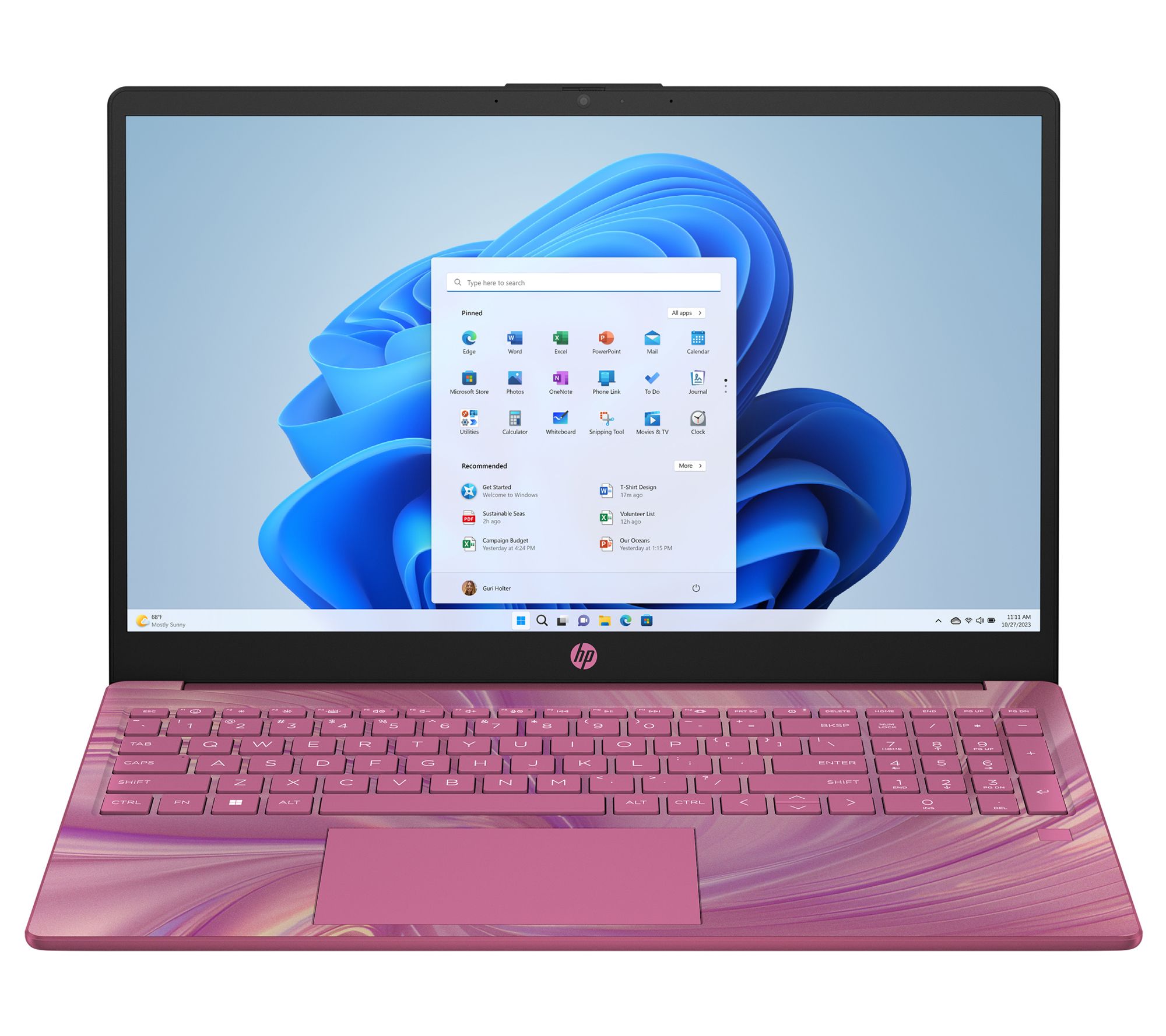 HP 15" Laptop Intel 8GB RAM 512GB SSD with HP Mouse and MS365 Option ...